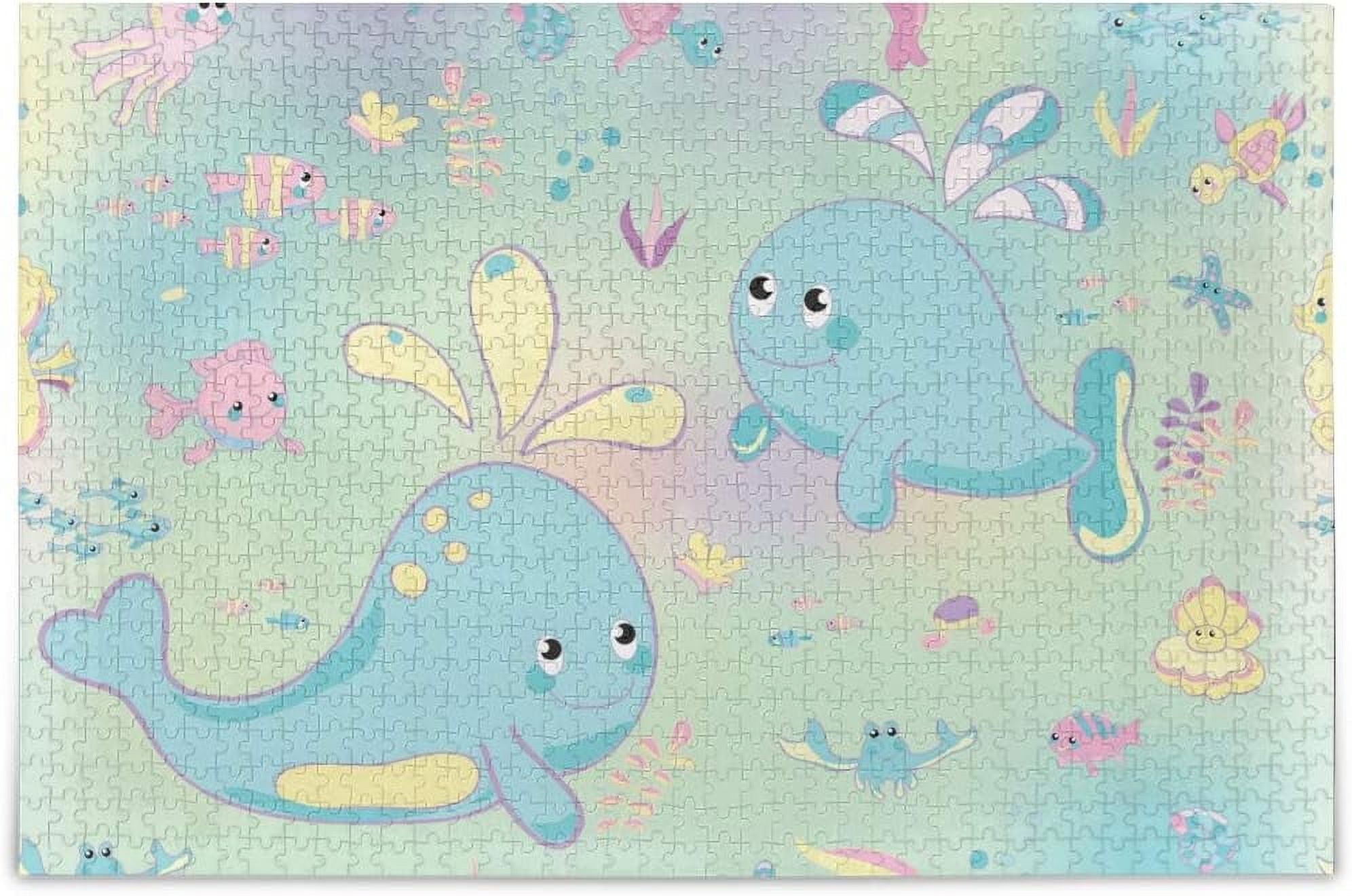 Dreamtimes Cute Whale Fish Starfish Seahorse Pearl Seashell Crab ...