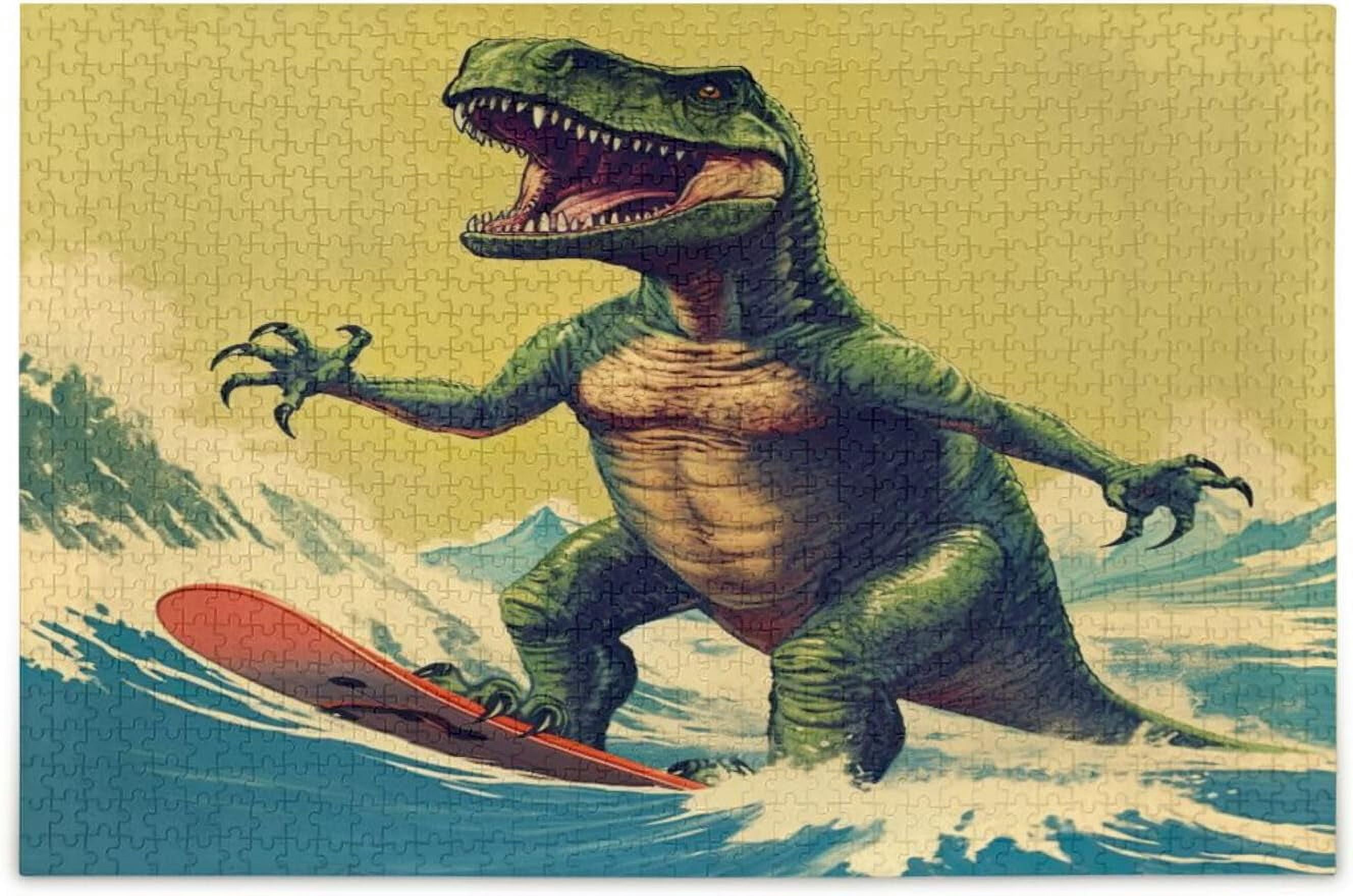 Dreamtimes Dinosaur Wooden Jigsaw Puzzles Intellectual Entertainment ...