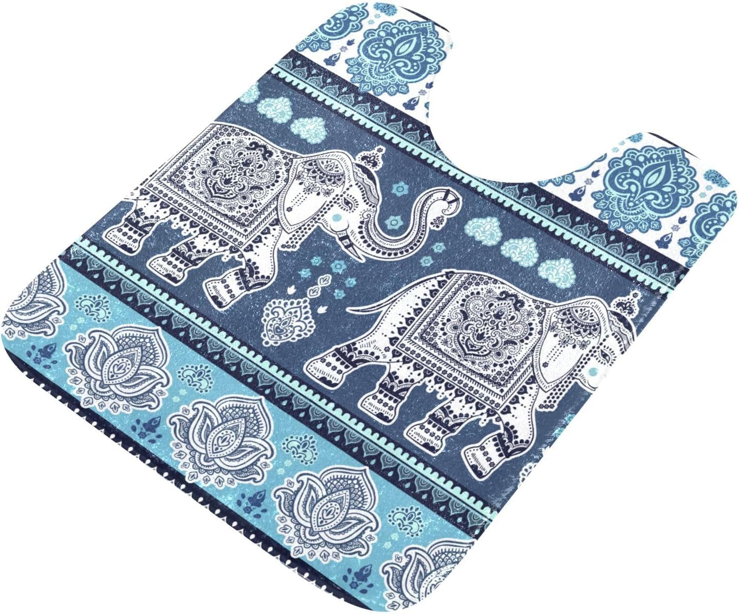 Dreamtimes Ethnic Elephant Pattern High Absorbent U-Shaped Contour ...
