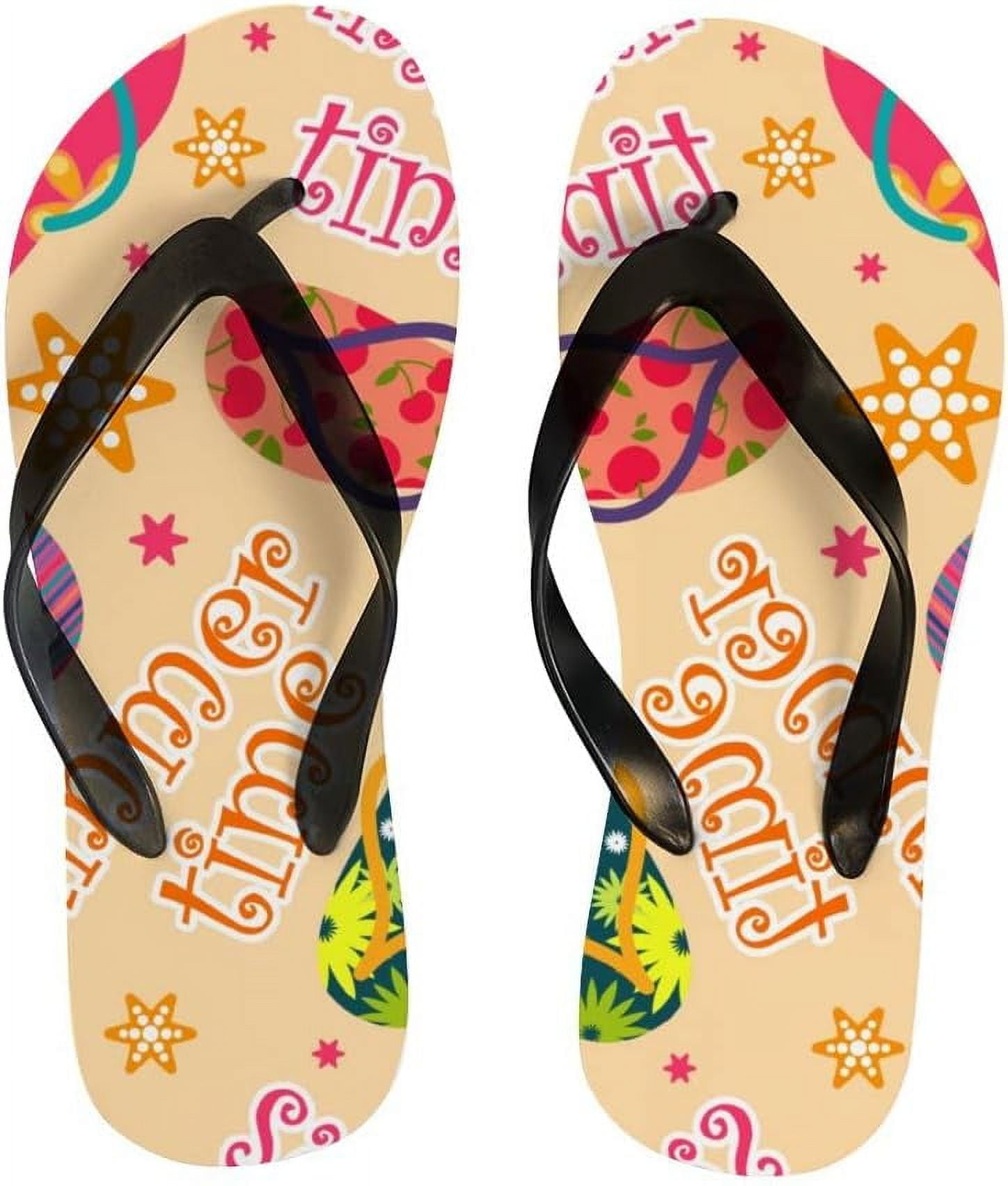 Dreamtimes Flip Flops Summer Beach Ocean Sea Starfish Slippers Sandals ...