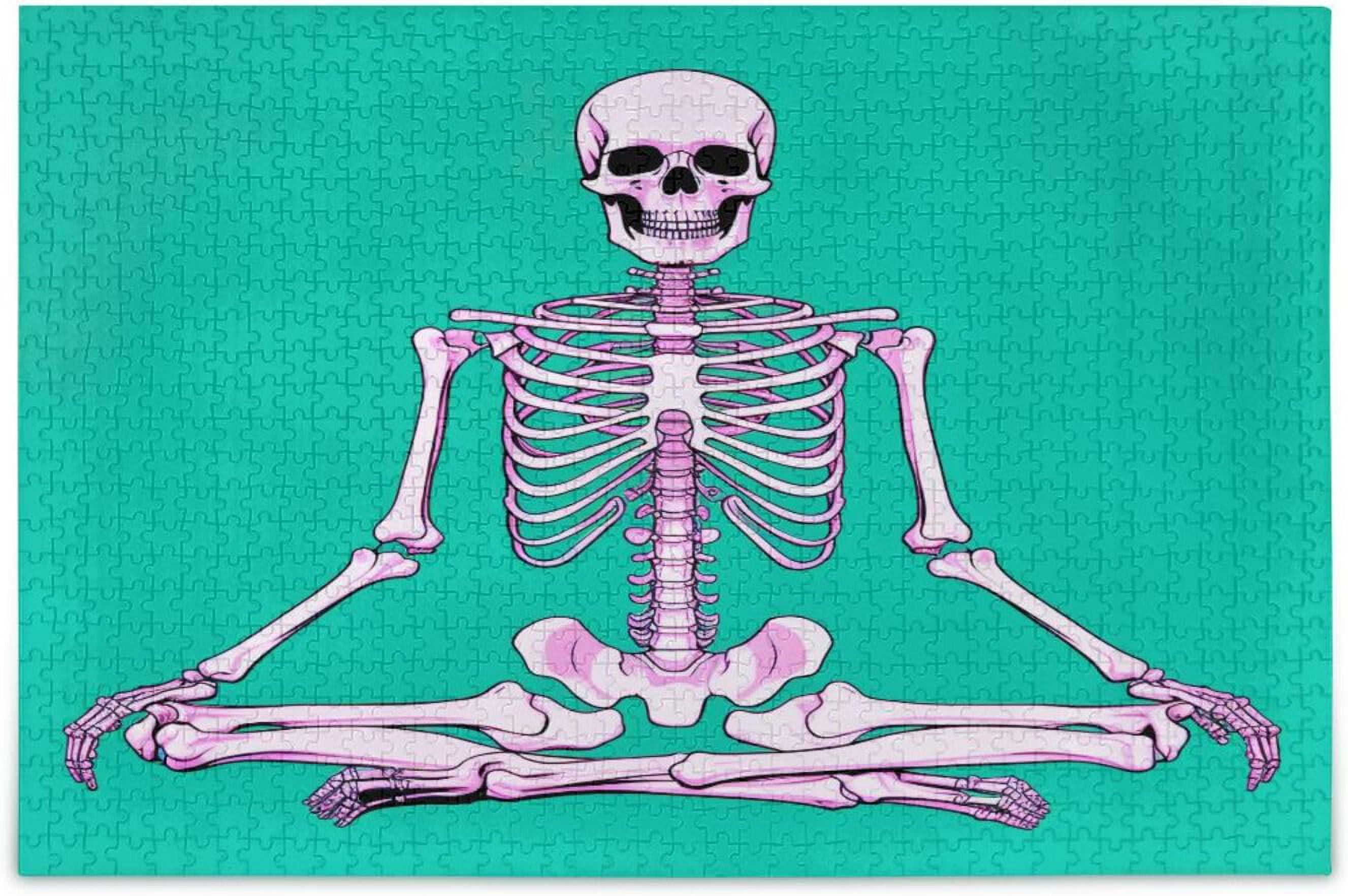 Dreamtimes Funny Skull Jigsaw Puzzles for Adults 1000 Pieces ...