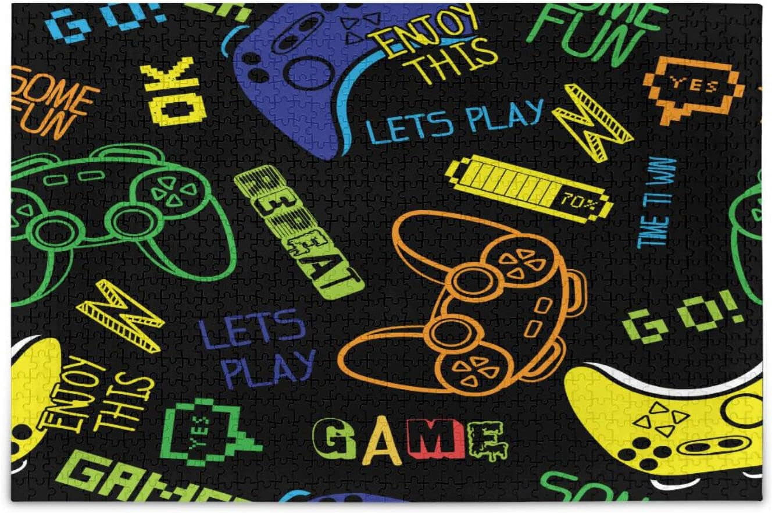 Dreamtimes Gamepad Jigsaw Puzzles for Adults 500 Pieces,Decompression ...