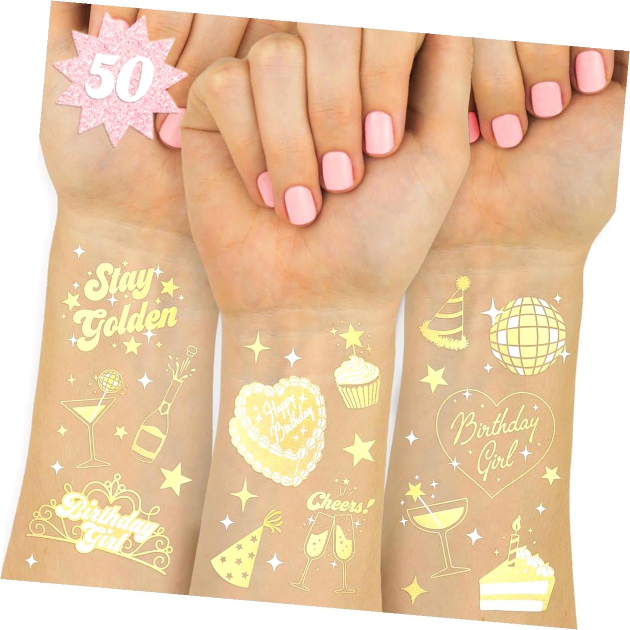 Dreamtimes Golden Birthday Tattoos - 50 Unique Designs | Birthday Party ...
