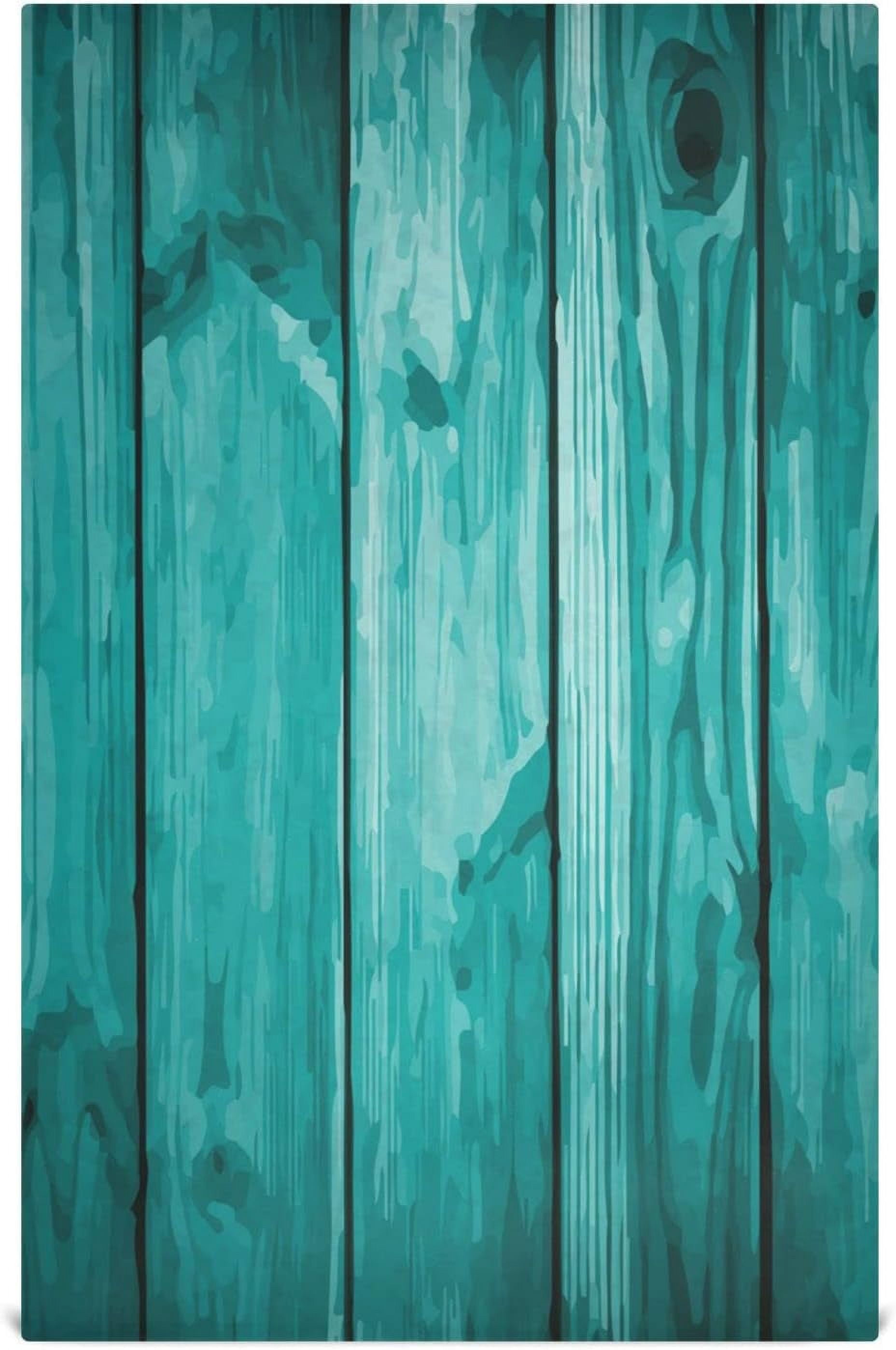 Dreamtimes Gray Green Teal Kitchen Towel, Dish Towels Quick Drying Tea Towels Absorbent Hand ...