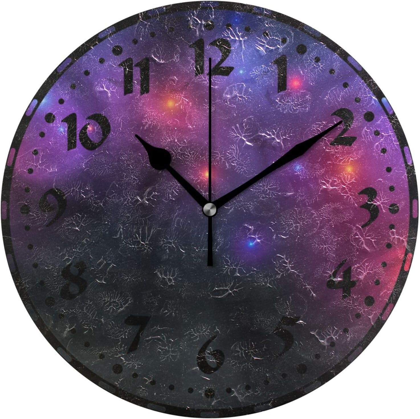 Dreamtimes Halloween Evil Eyes Wall Clock, Silent Non Ticking 10 Inch ...