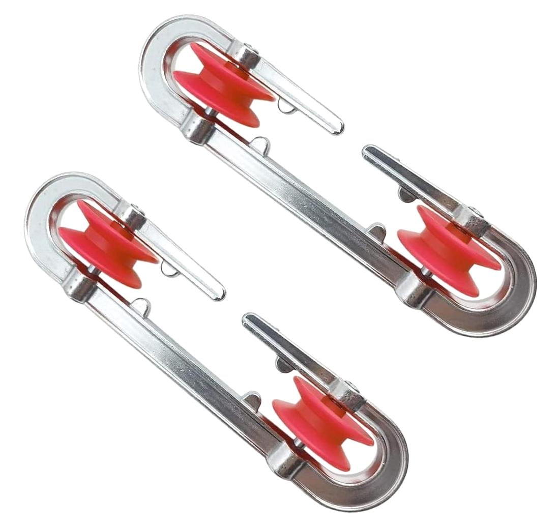 Dreamtimes Heavy-Duty Aluminum Clothesline Spreader - 2 Pack Extendable ...