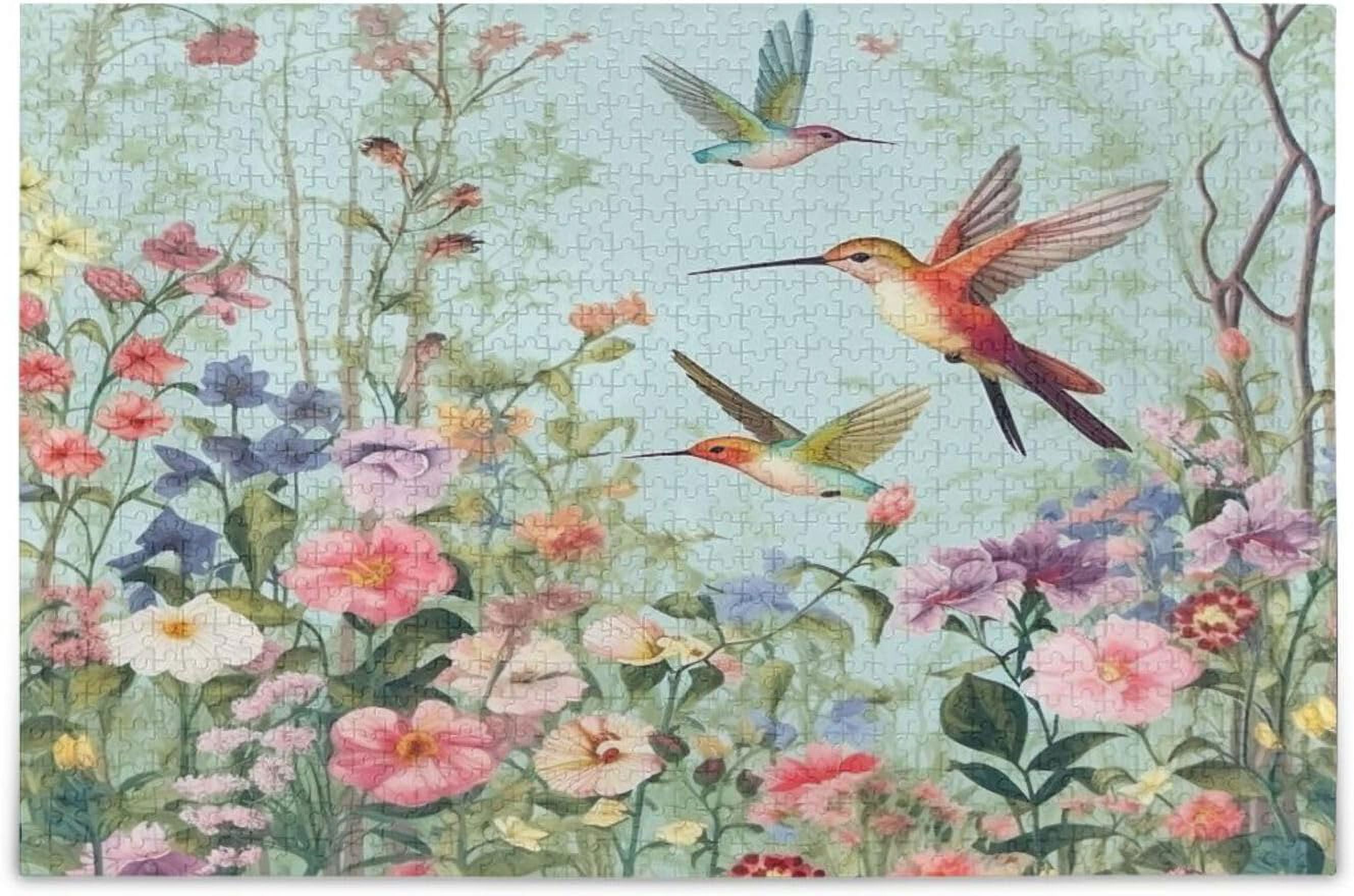 Dreamtimes Hummingbirds Jigsaw Puzzles, Puzzles for Adults 500 Pieces ...