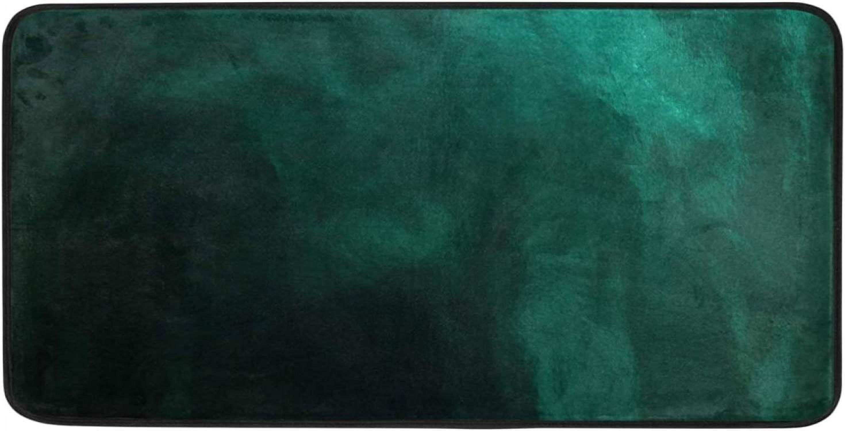 Dreamtimes Hunter Green Rug, 39"x20" Non-Slip Large Rugs Soft Comfort ...