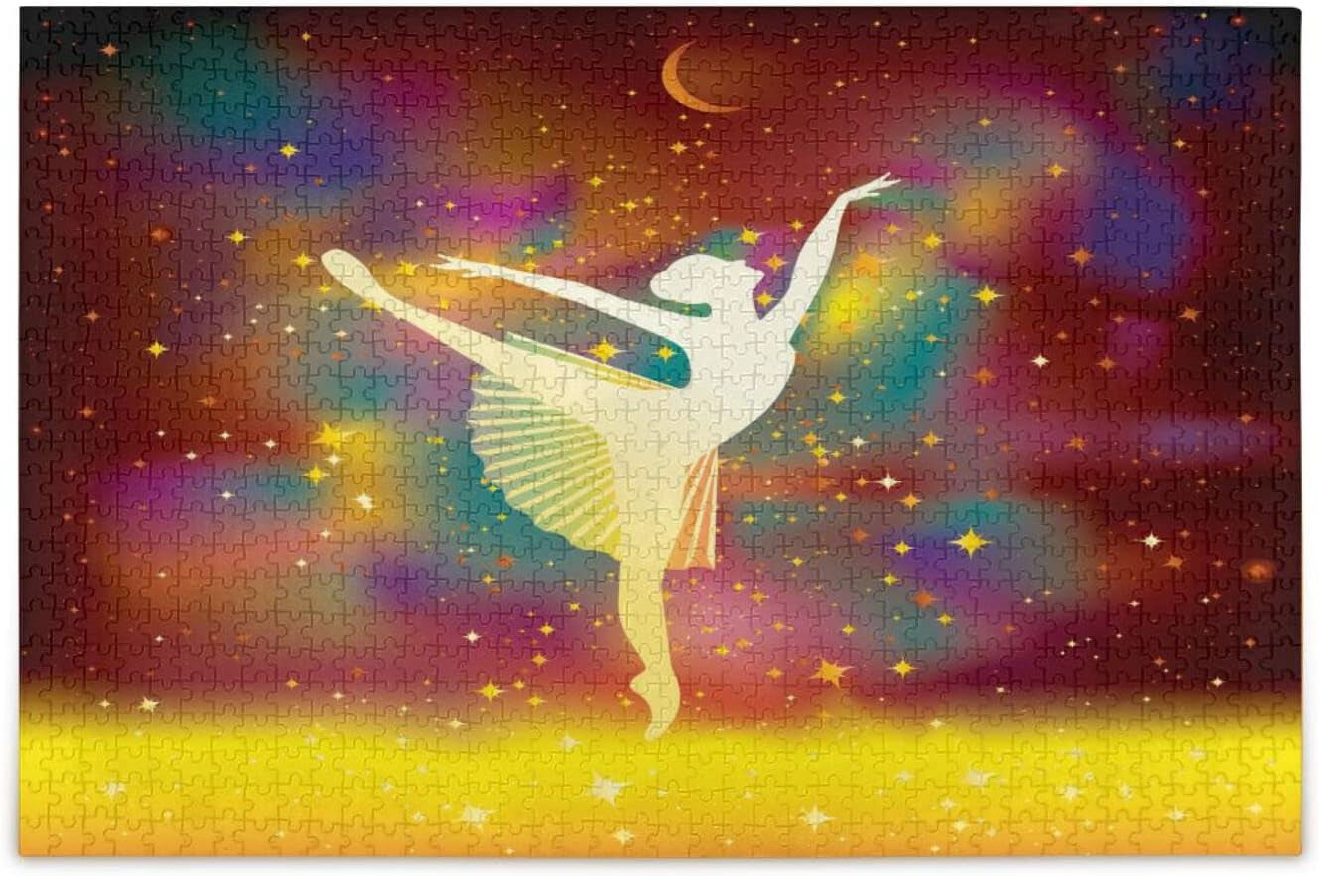 Dreamtimes Jigsaw Puzzles 1000 Pieces for Adults, Ballet Dancer Kid's ...