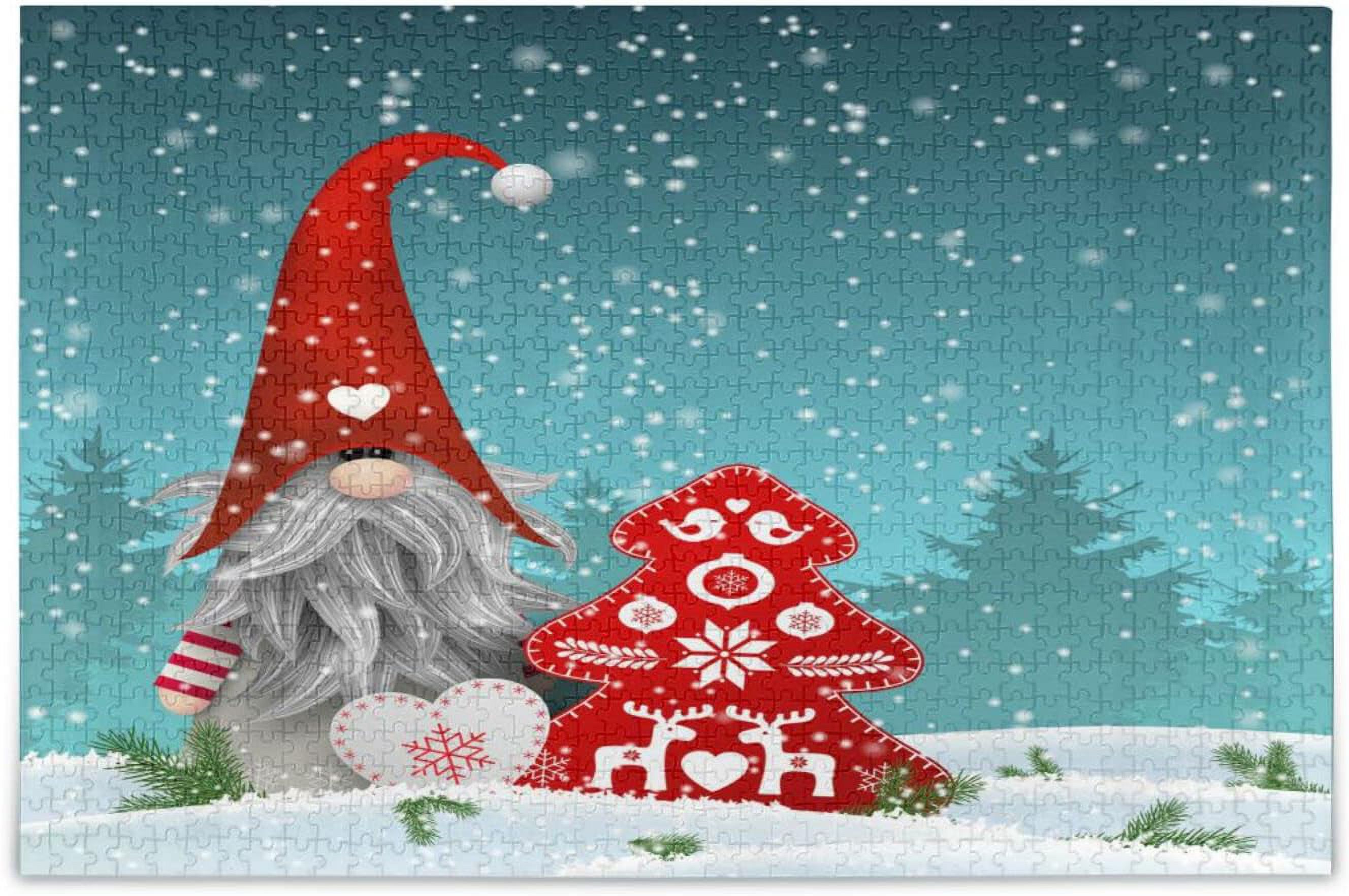 Dreamtimes Jigsaw Puzzles 500 Pieces for Adults, Christmas Gnome Kid's ...