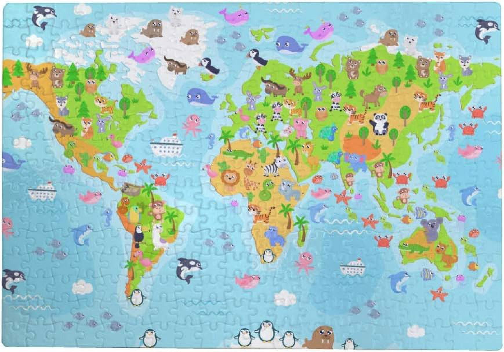 Dreamtimes Jigsaw Puzzles Artwork Gift for Adults Teens Animals World ...
