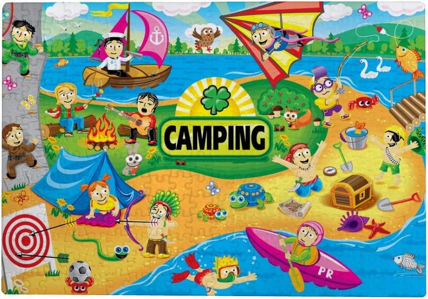 Dreamtimes Jigsaw Puzzles Artwork Gift for Adults Teens Camping ...