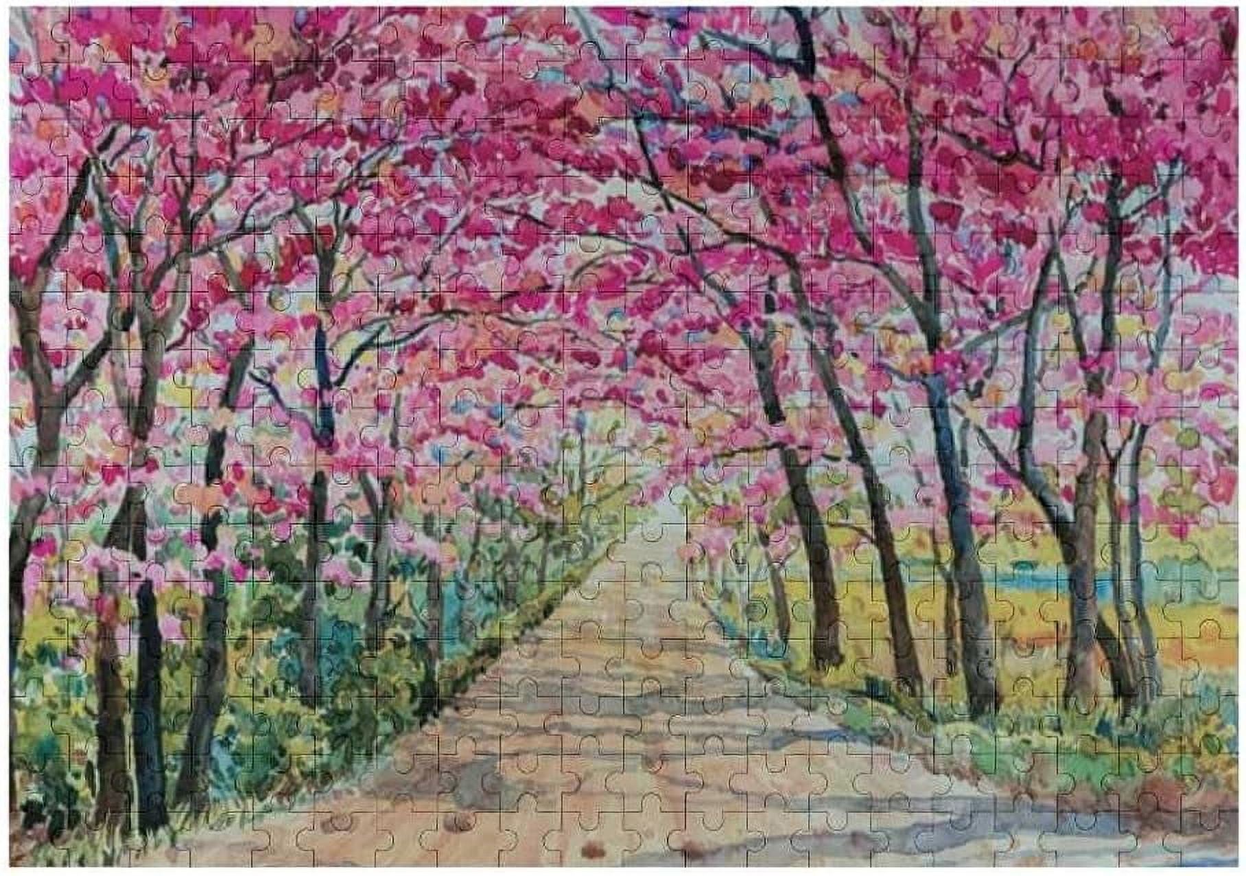 Dreamtimes Jigsaw Puzzles Artwork Gift for Adults Teens Painting Cherry ...