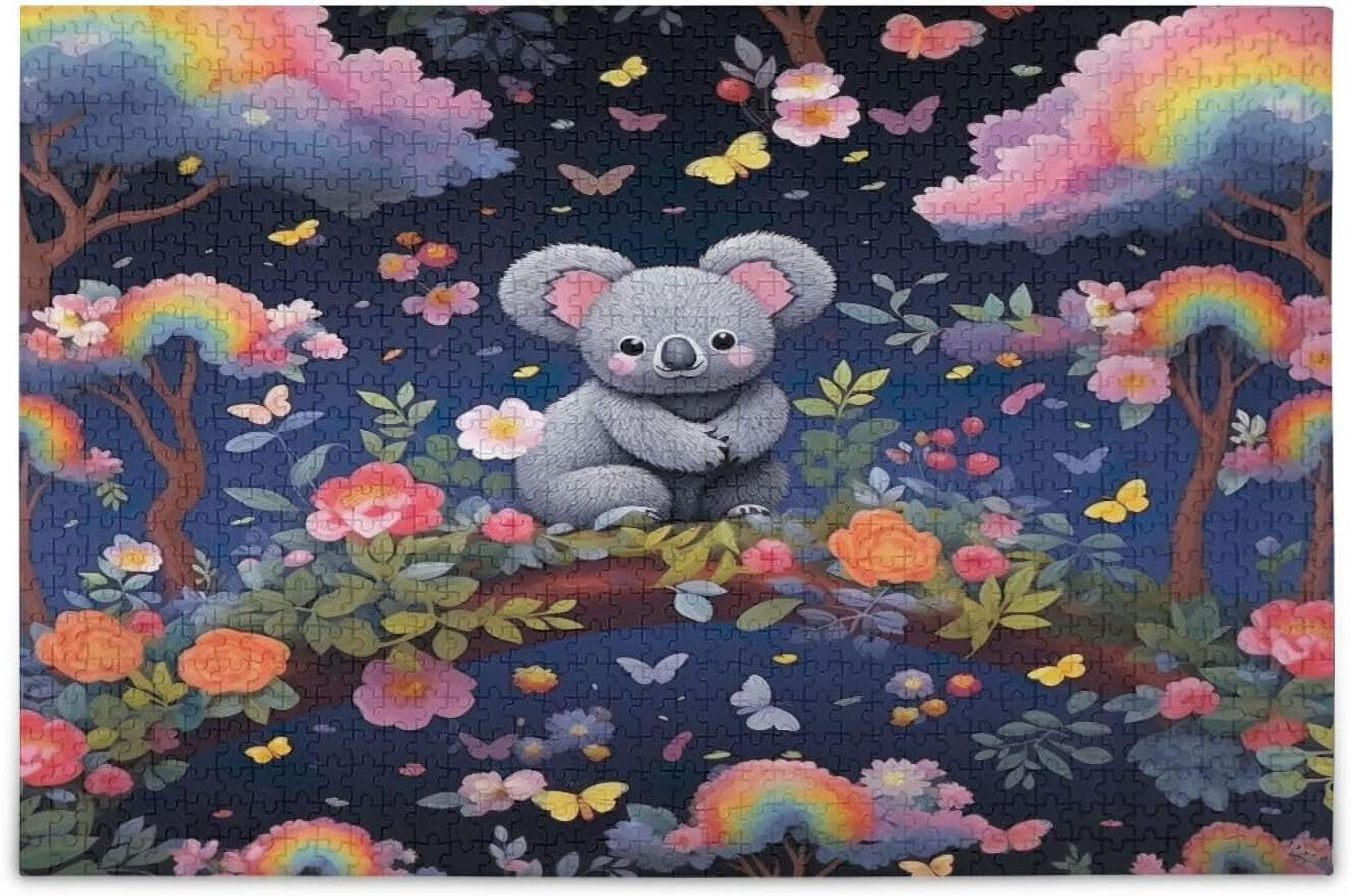 Dreamtimes Koalas Rainbows Jigsaw Puzzles, Puzzles for Adults 1000 ...