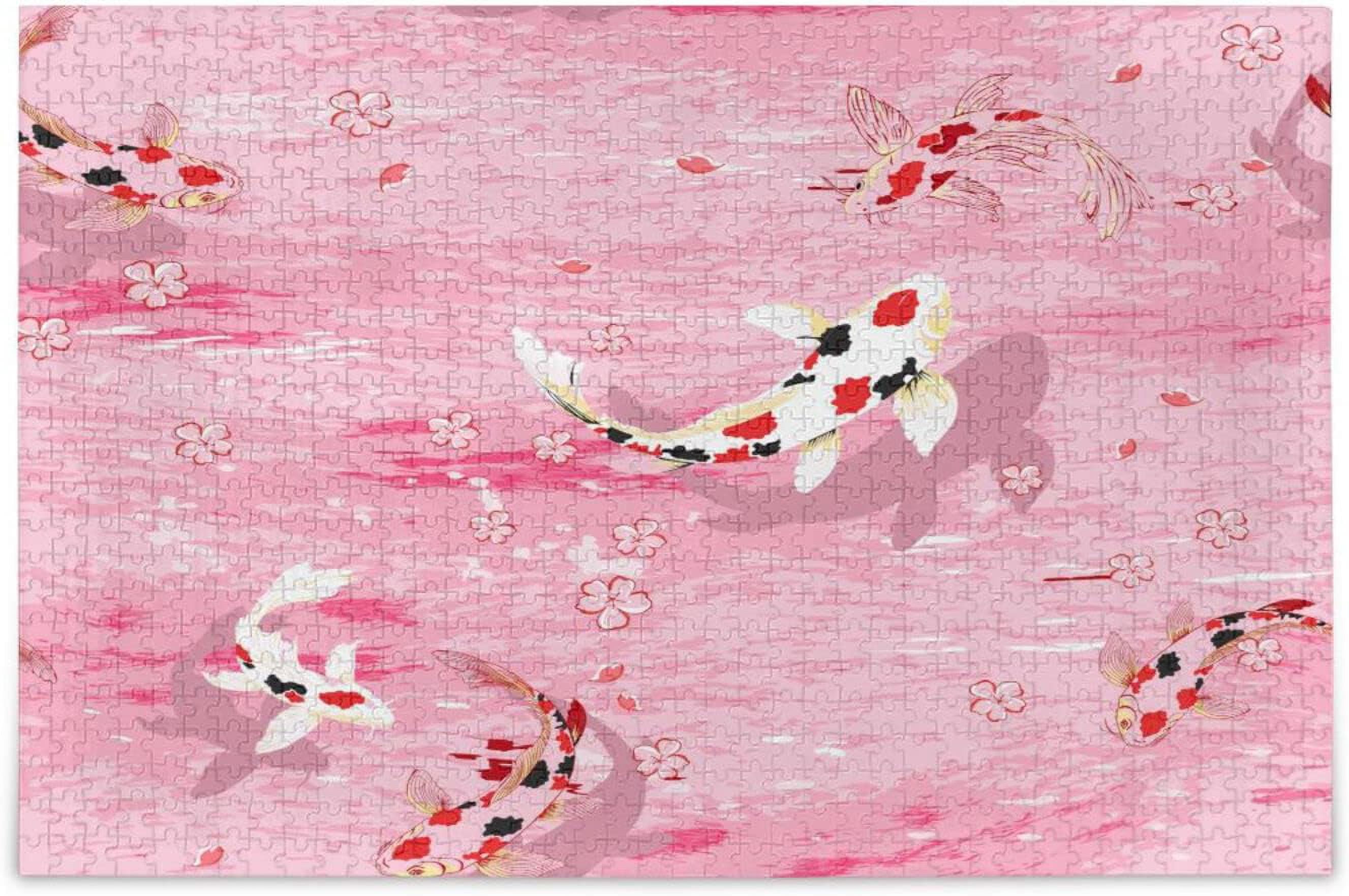 Dreamtimes Koi Fish Wooden Jigsaw Puzzles Intellectual Entertainment ...