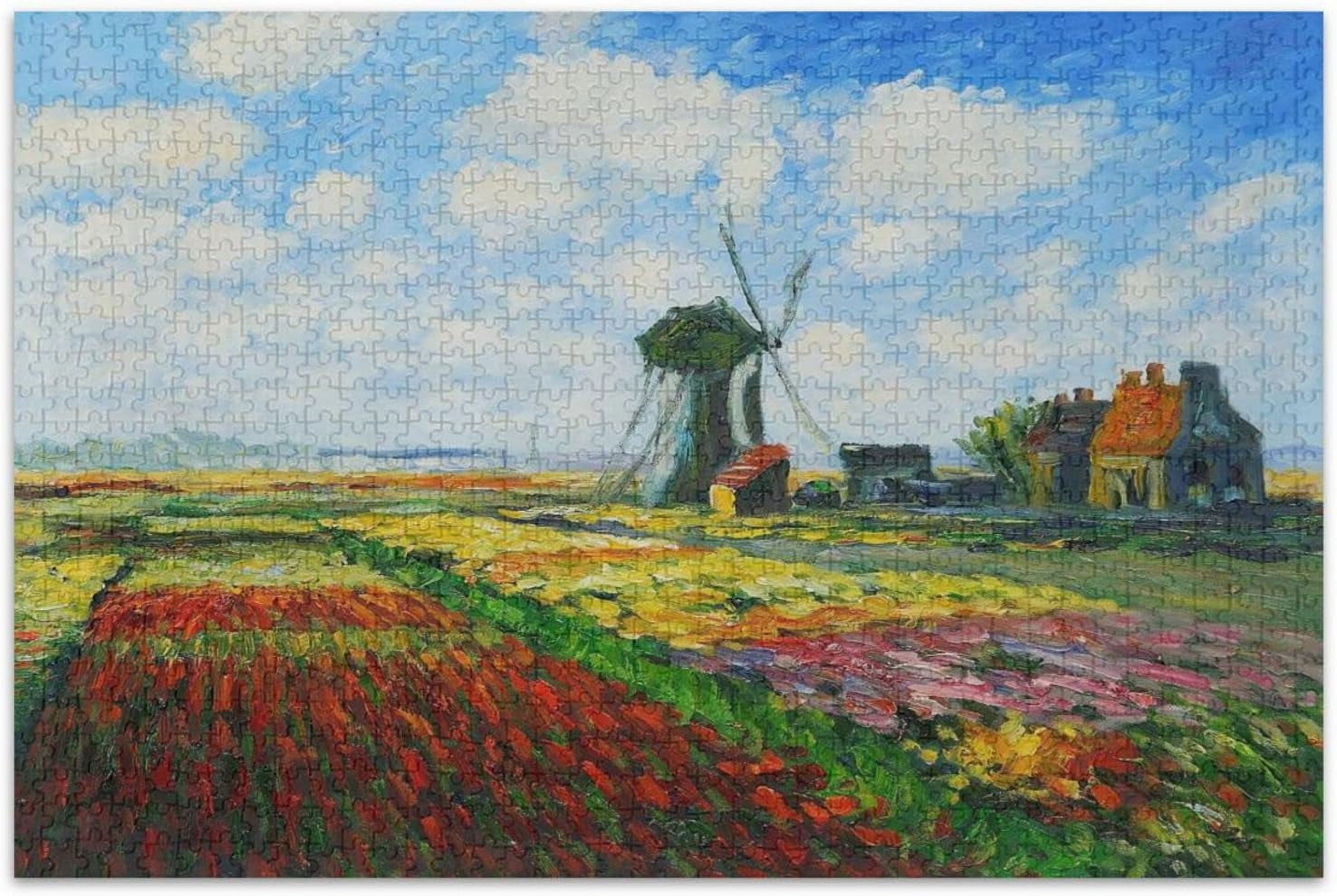 Dreamtimes Landscape-painting-claude-monet-oil-on-canvas 500 Pcs of ...