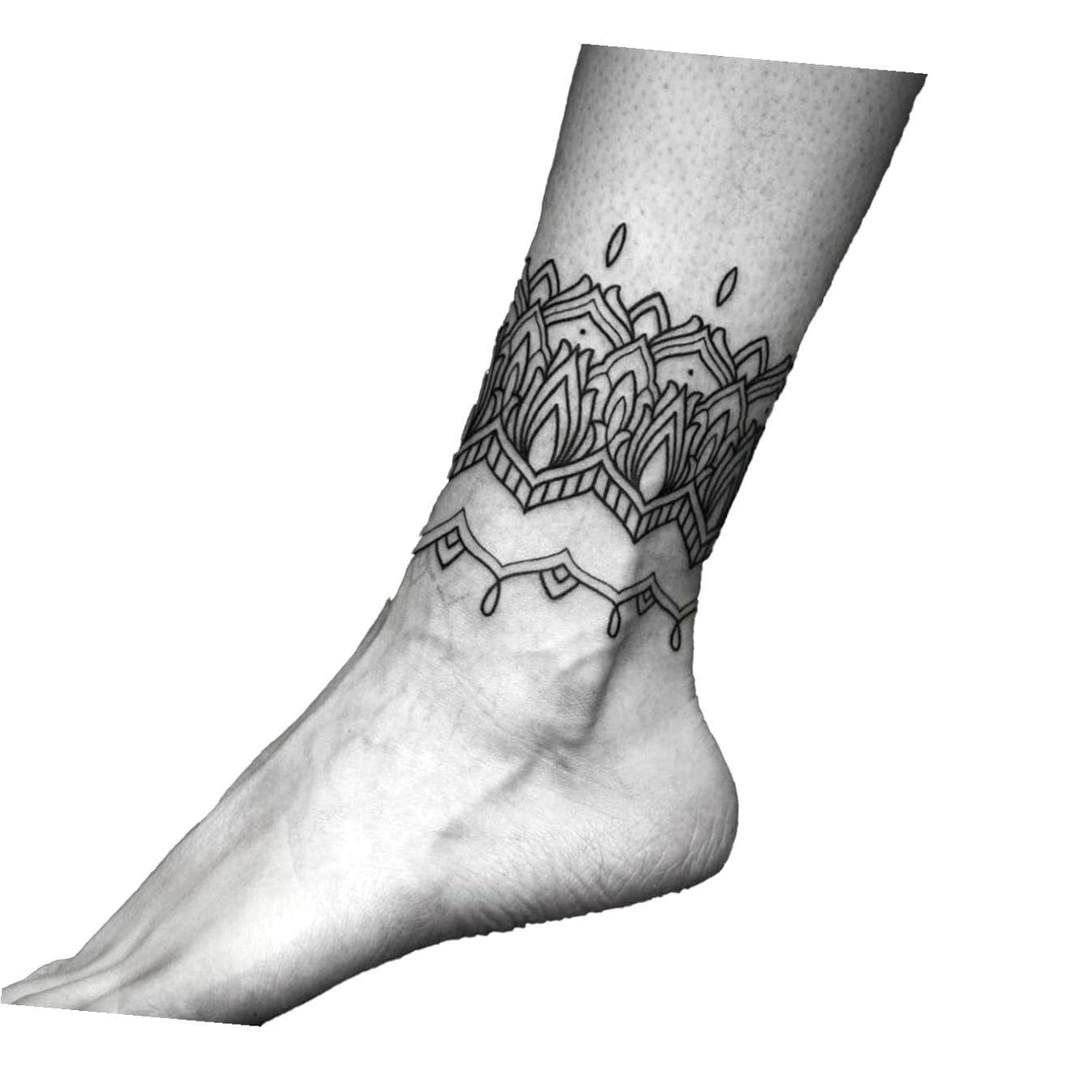 Dreamtimes Large Women's Temporary Neck Tattoos, Realistic Chest Tattoo ...