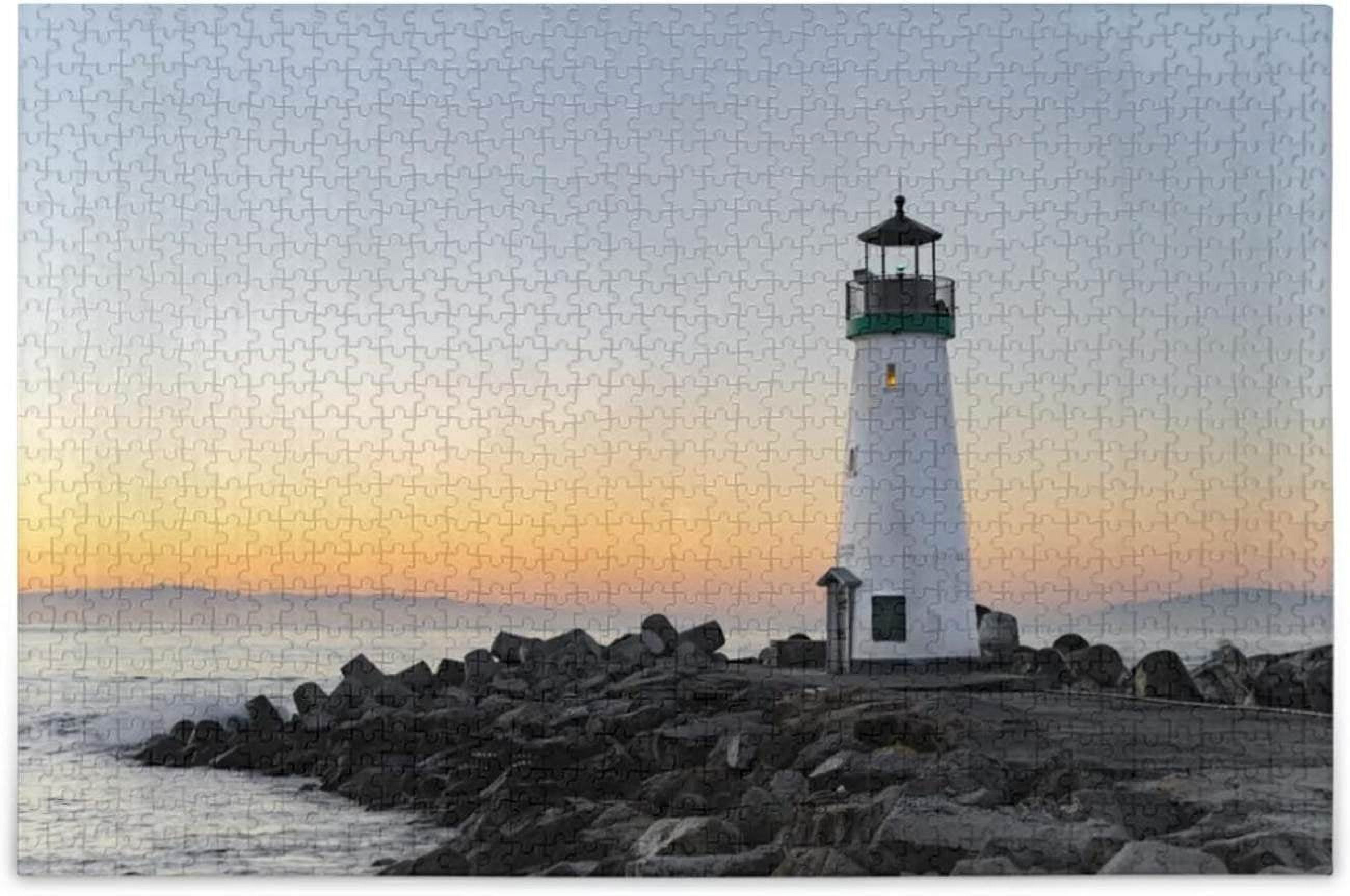 Dreamtimes Lighthouse Sea View Jigsaw Puzzles for Adults 500 Pieces, 20 ...