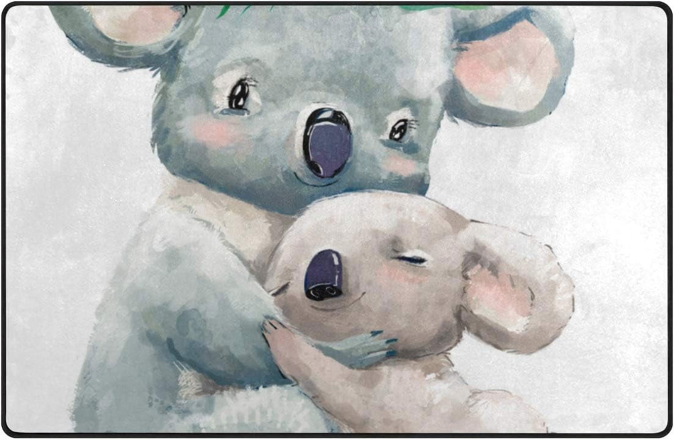 Dreamtimes Lightweight Soft Area Rugs 60 x 39 inch (5'x 3'3"), Baby and ...