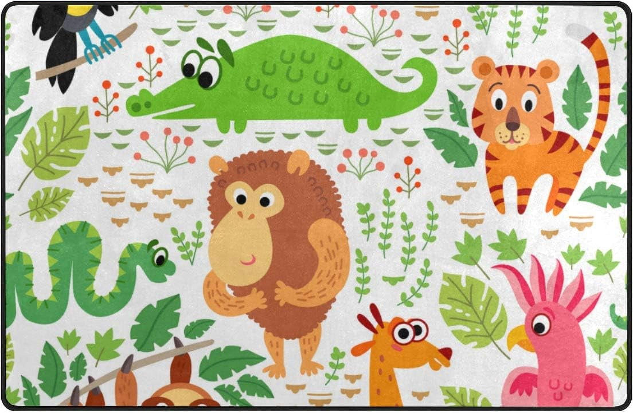 Dreamtimes Lightweight Soft Area Rugs 60 x 39 inch (5'x 3'3"), Cute ...