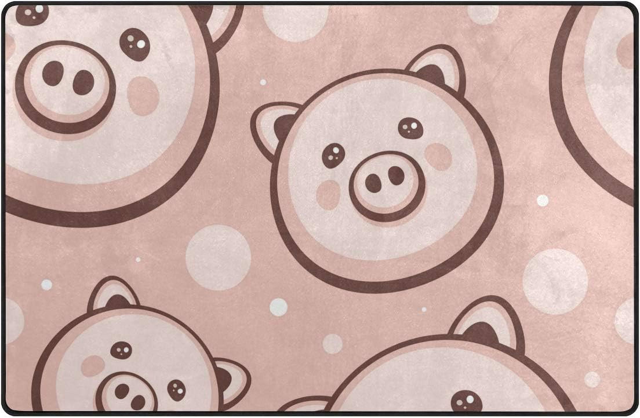 Dreamtimes Lightweight Soft Area Rugs 60 x 39 inch (5'x 3'3"), Cute ...