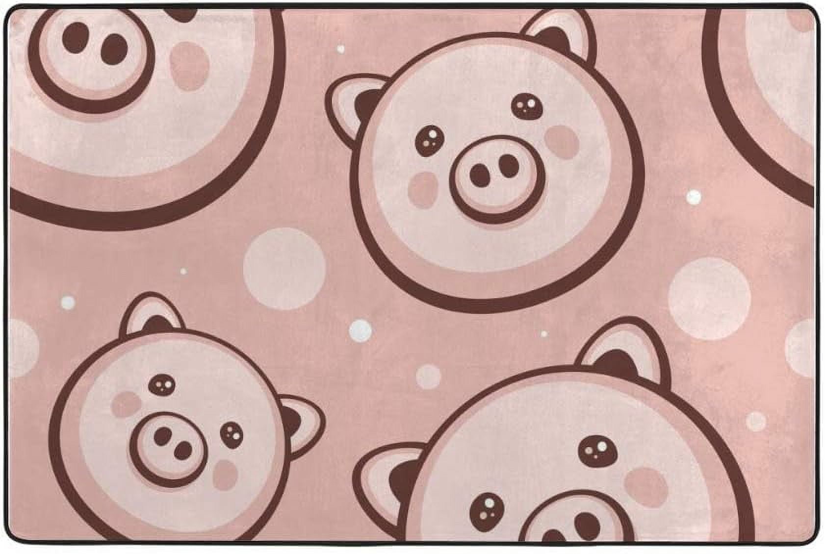 Dreamtimes Lightweight Soft Area Rugs 60 x 39 inch (5'x 3'3"), Cute ...