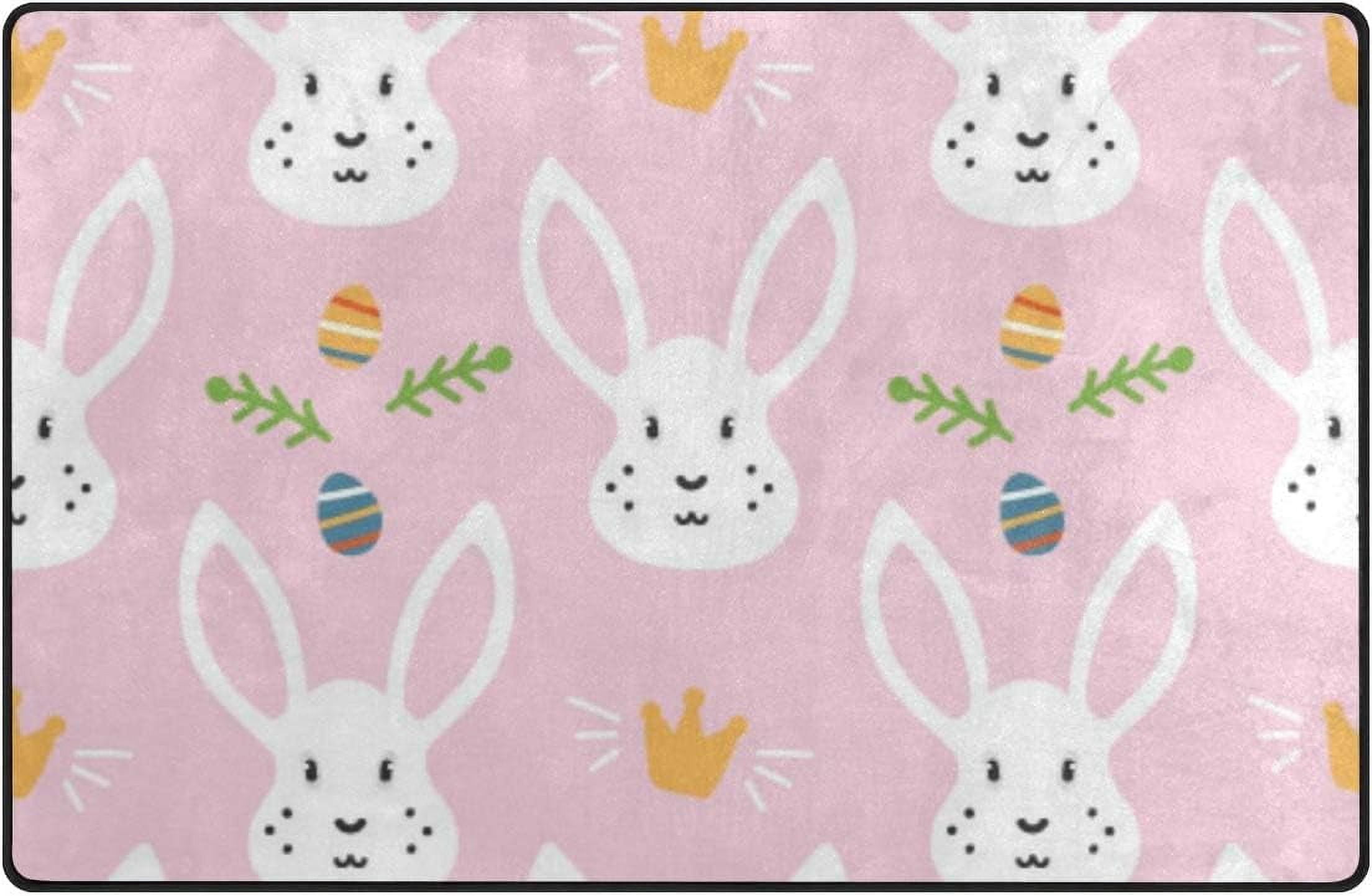 Dreamtimes Lightweight Soft Area Rugs 60 x 39 inch (5'x 3'3"), Easter ...