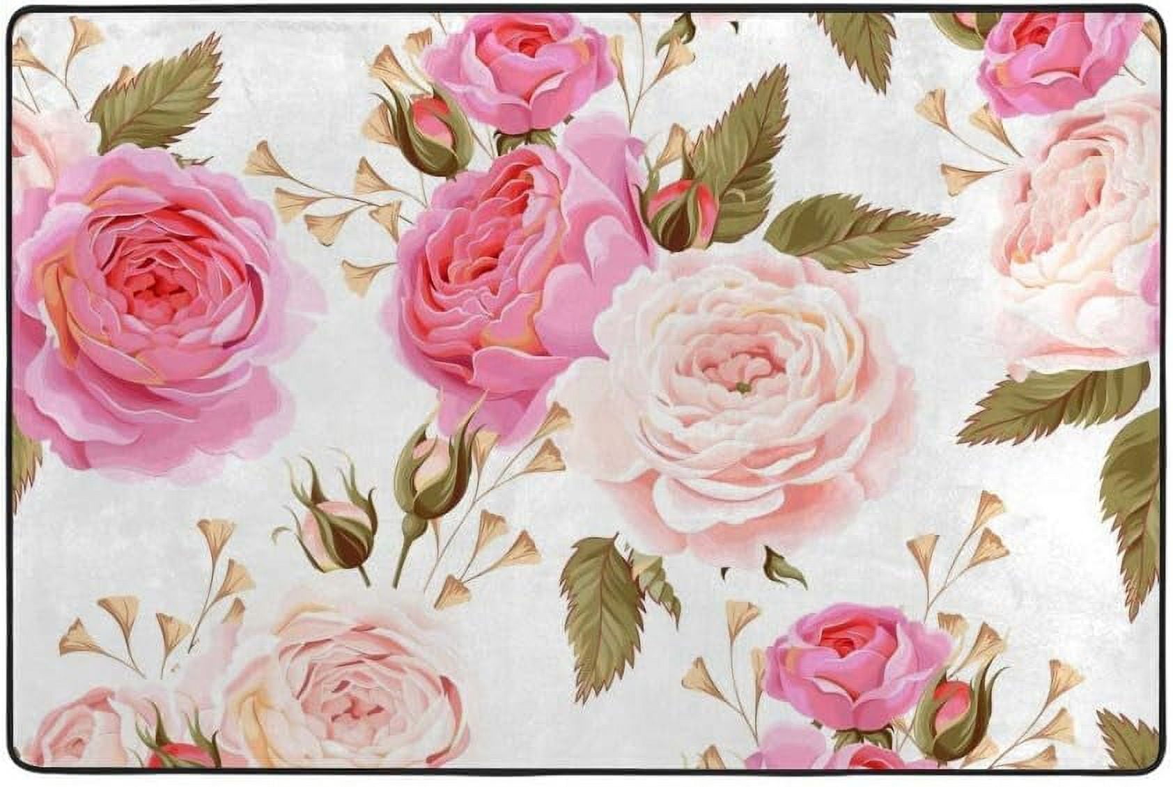 Dreamtimes Lightweight Soft Area Rugs 60 x 39 inch (5'x 3'3"), English ...