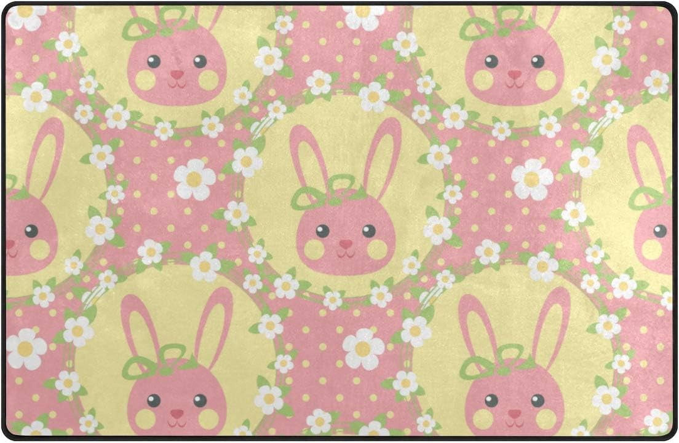 Dreamtimes Lightweight Soft Area Rugs 60 x 39 inch (5'x 3'3"), Funny ...