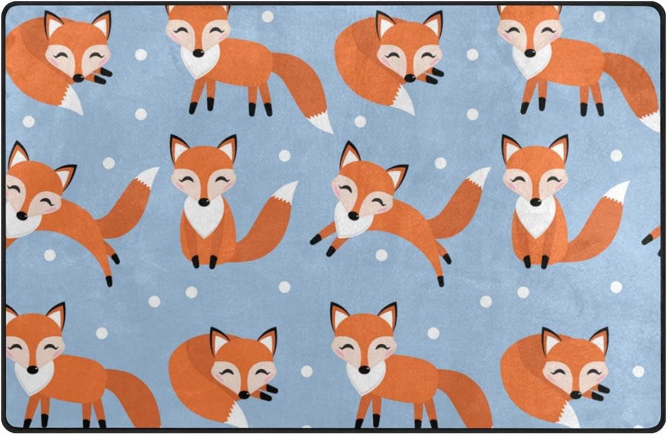 Dreamtimes Lightweight Soft Area Rugs 60 x 39 inch (5'x 3'3"), Happy ...