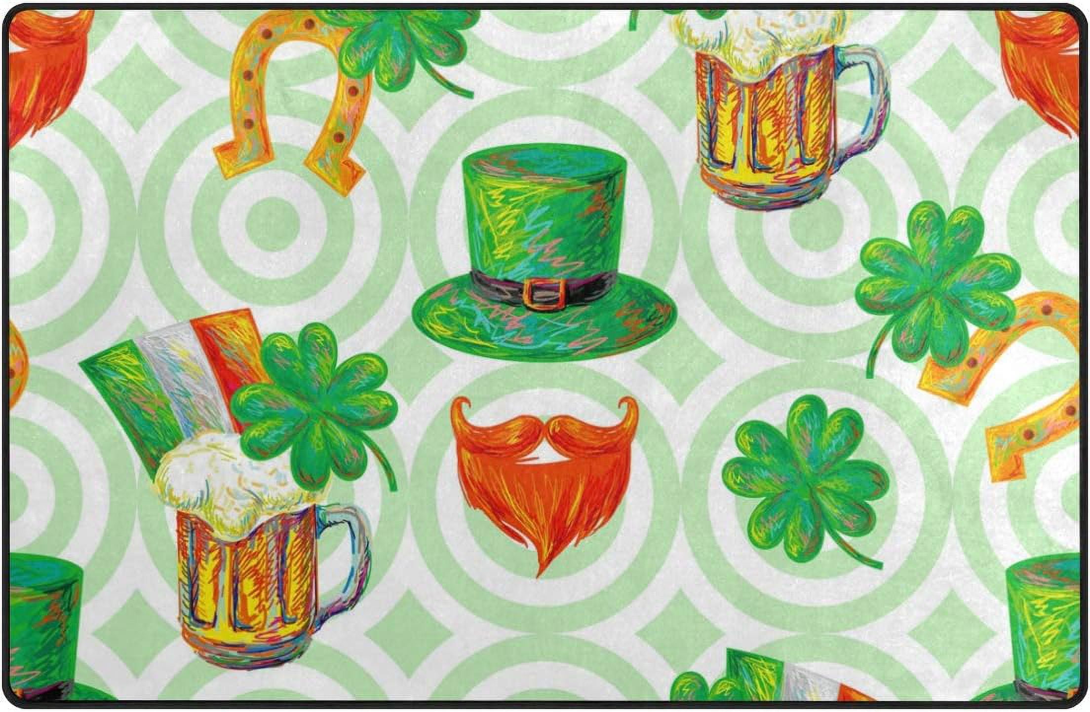 Dreamtimes Lightweight Soft Area Rugs 60 x 39 inch (5'x 3'3"), Saint ...