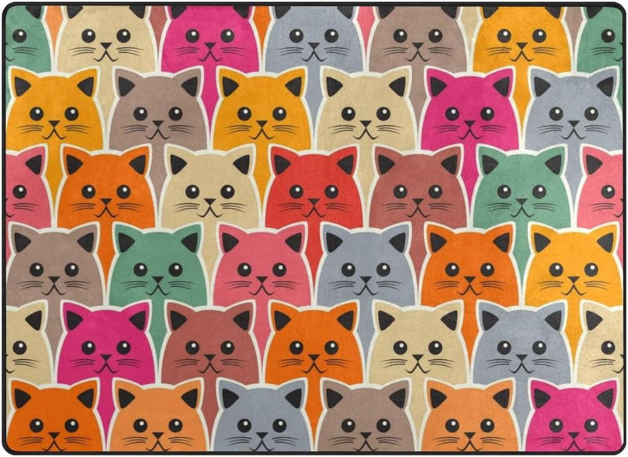 Dreamtimes Lightweight Soft Area Rugs, 80 x 58 inch（6'8" x 4'10 ...