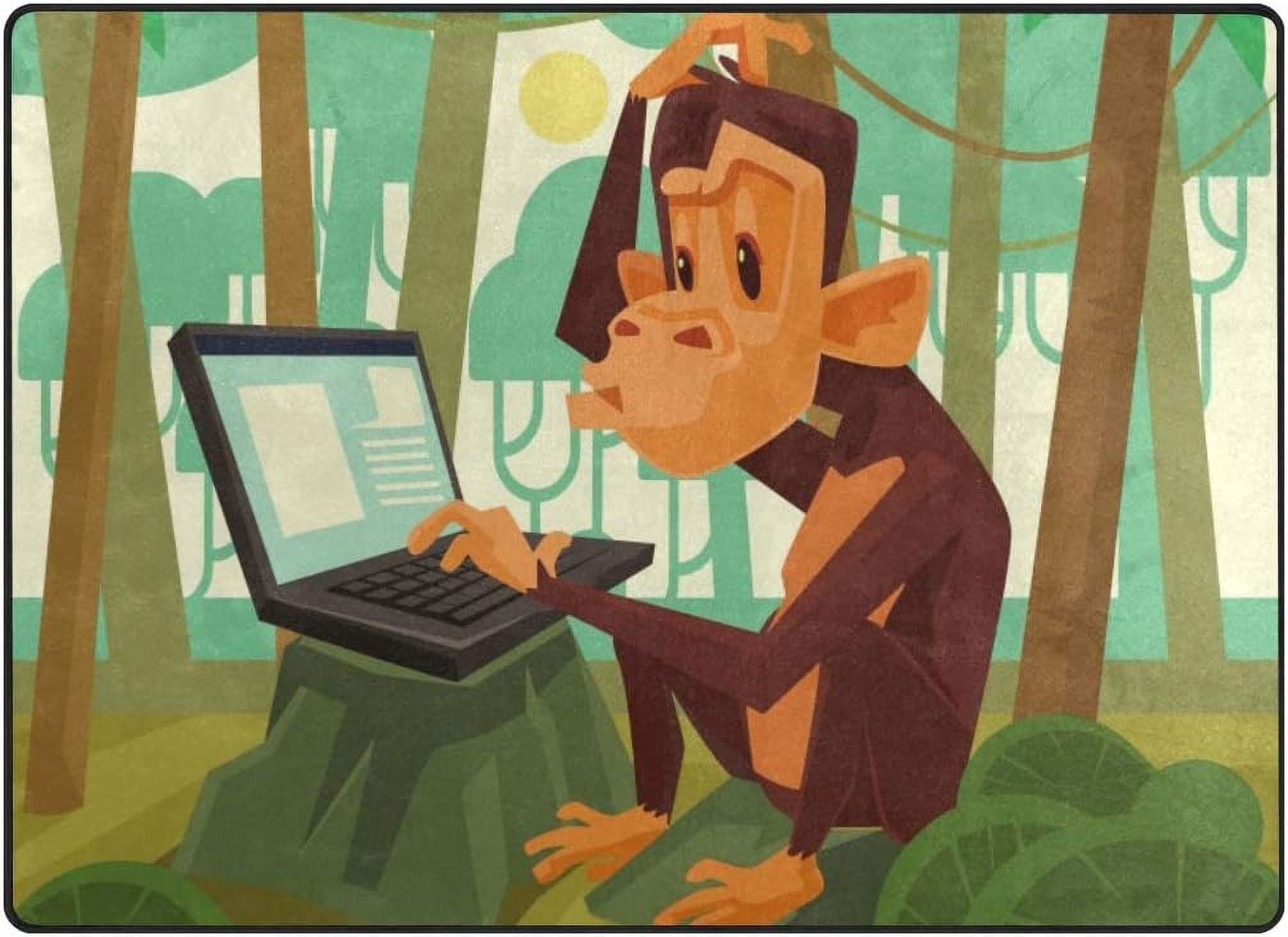 Dreamtimes Lightweight Soft Area Rugs, 80 x 58 inch（6'8" x 4'10 ...