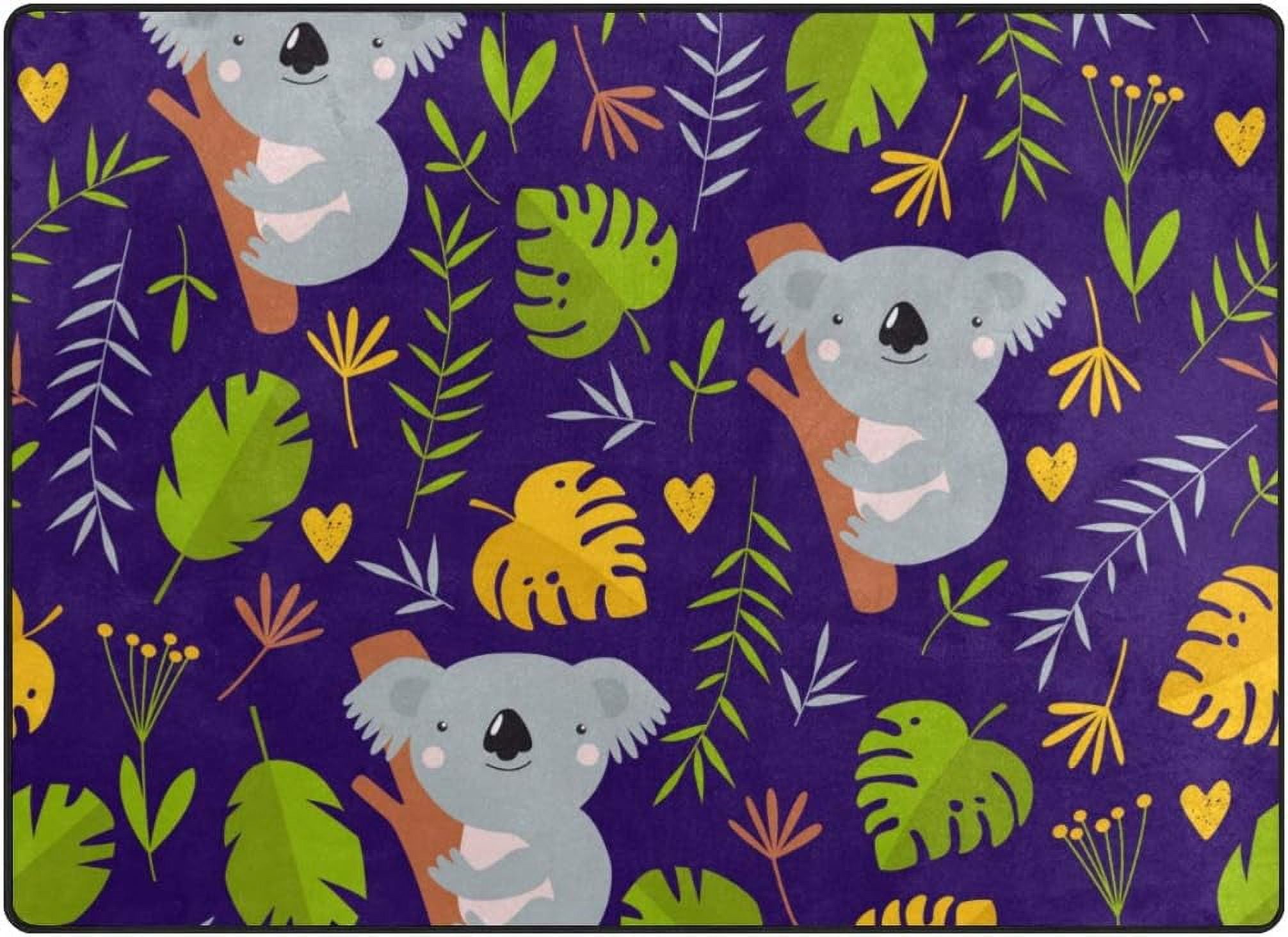 Dreamtimes Lightweight Soft Area Rugs, 80 x 58 inch（6'8" x 4'10 ...