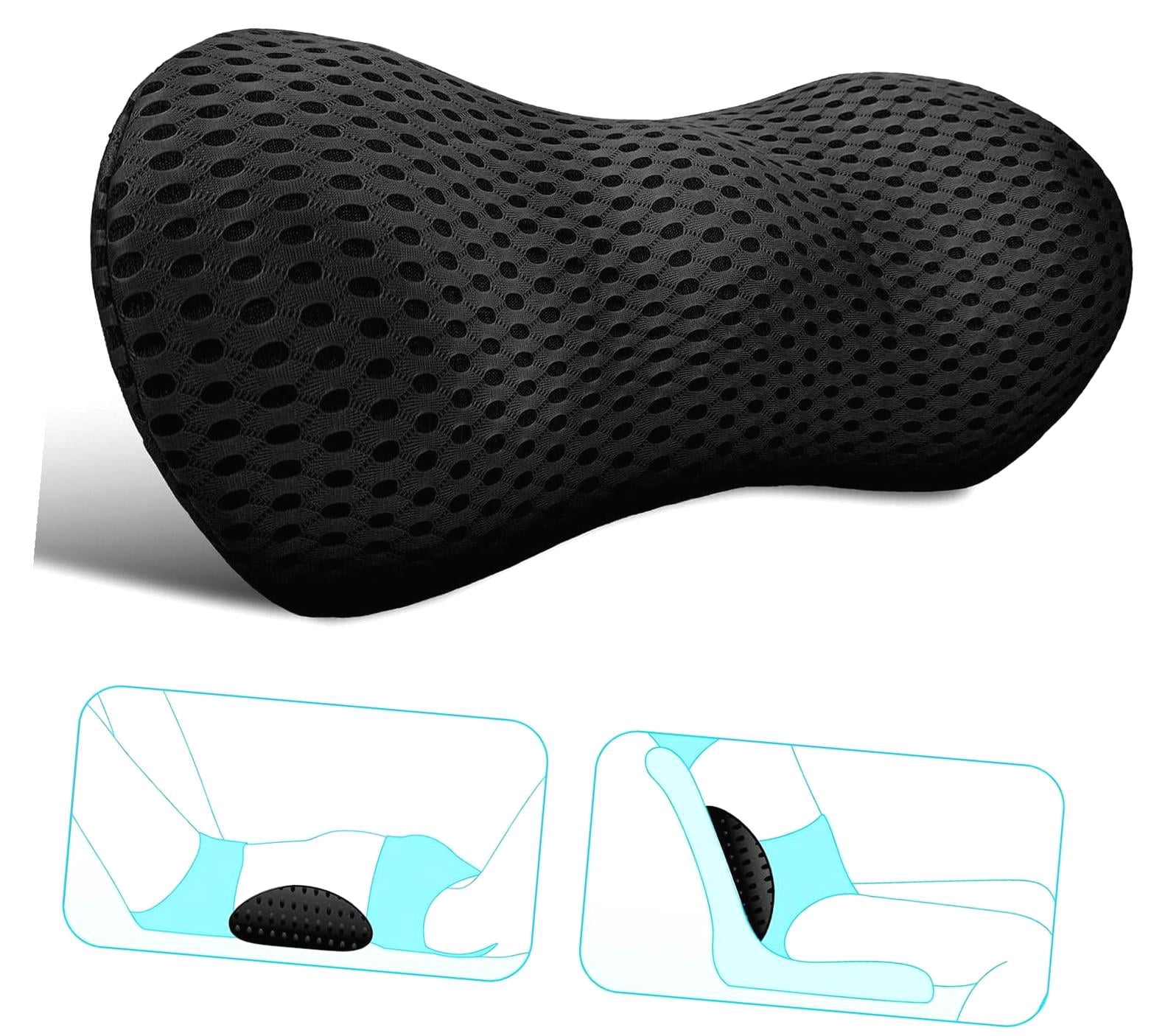 Dreamtimes Lumbar Support Cushion - Memory Foam for Alleviating Lower ...