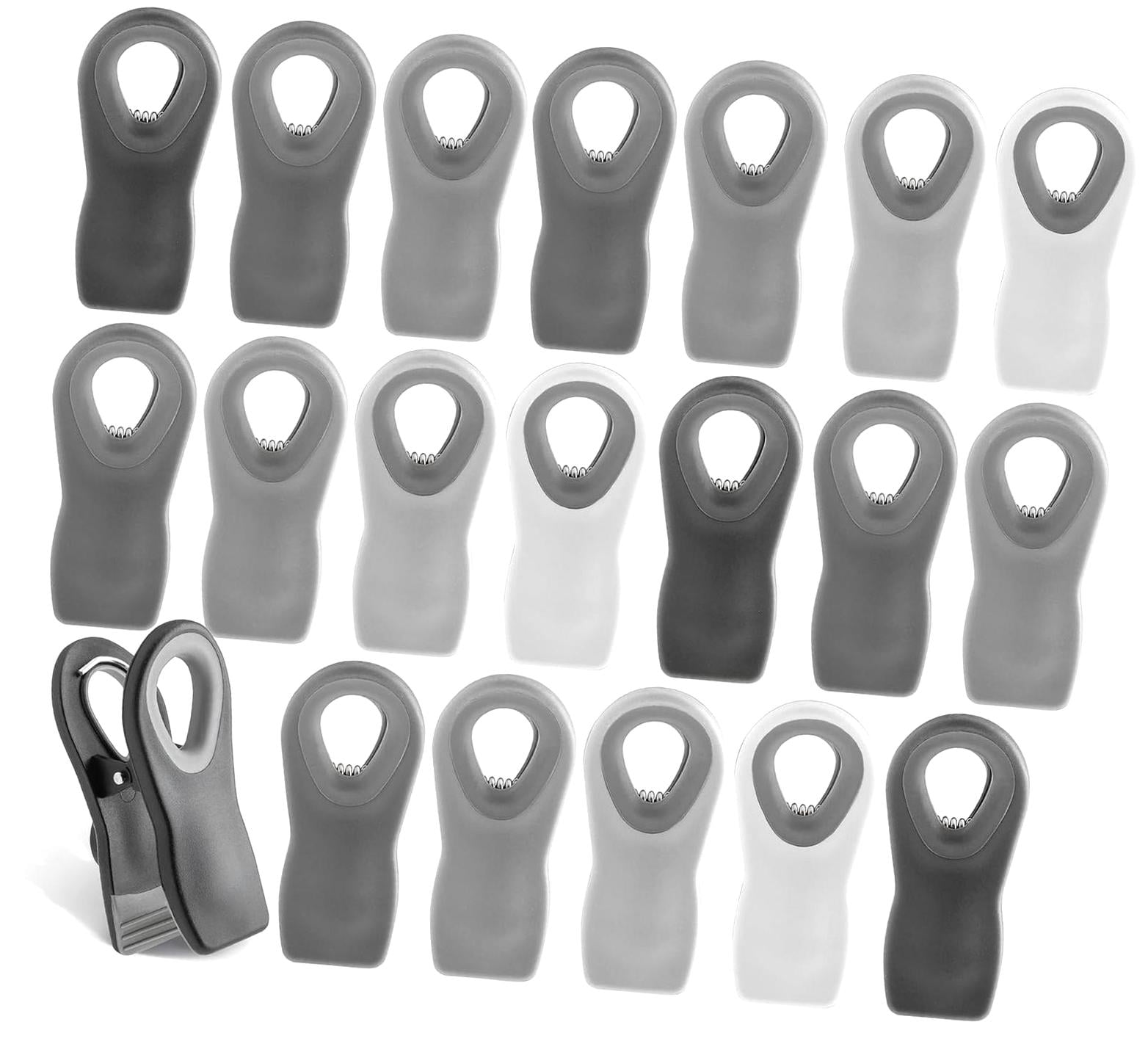 Dreamtimes Magnetic Bag Clips for Food Storage - Airtight Sealing Clips ...