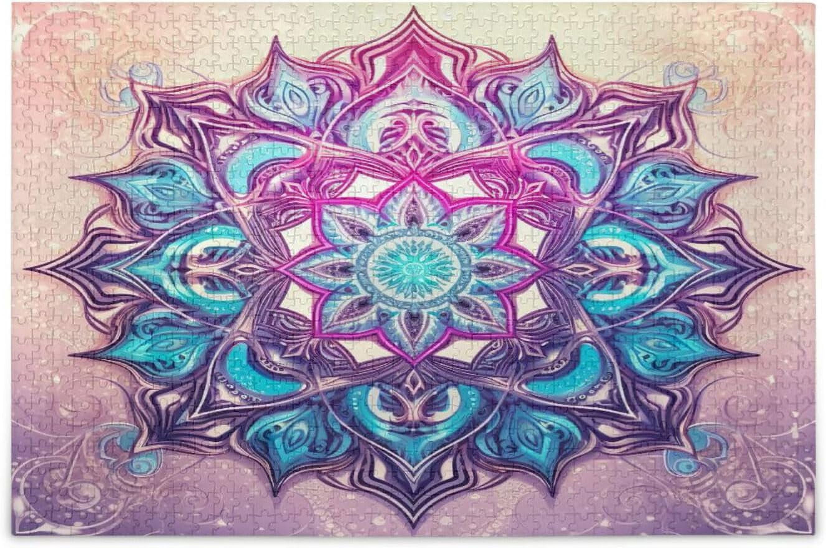 Dreamtimes Mandela Pattern Jigsaw Puzzles for Adults 1000 Pieces ...