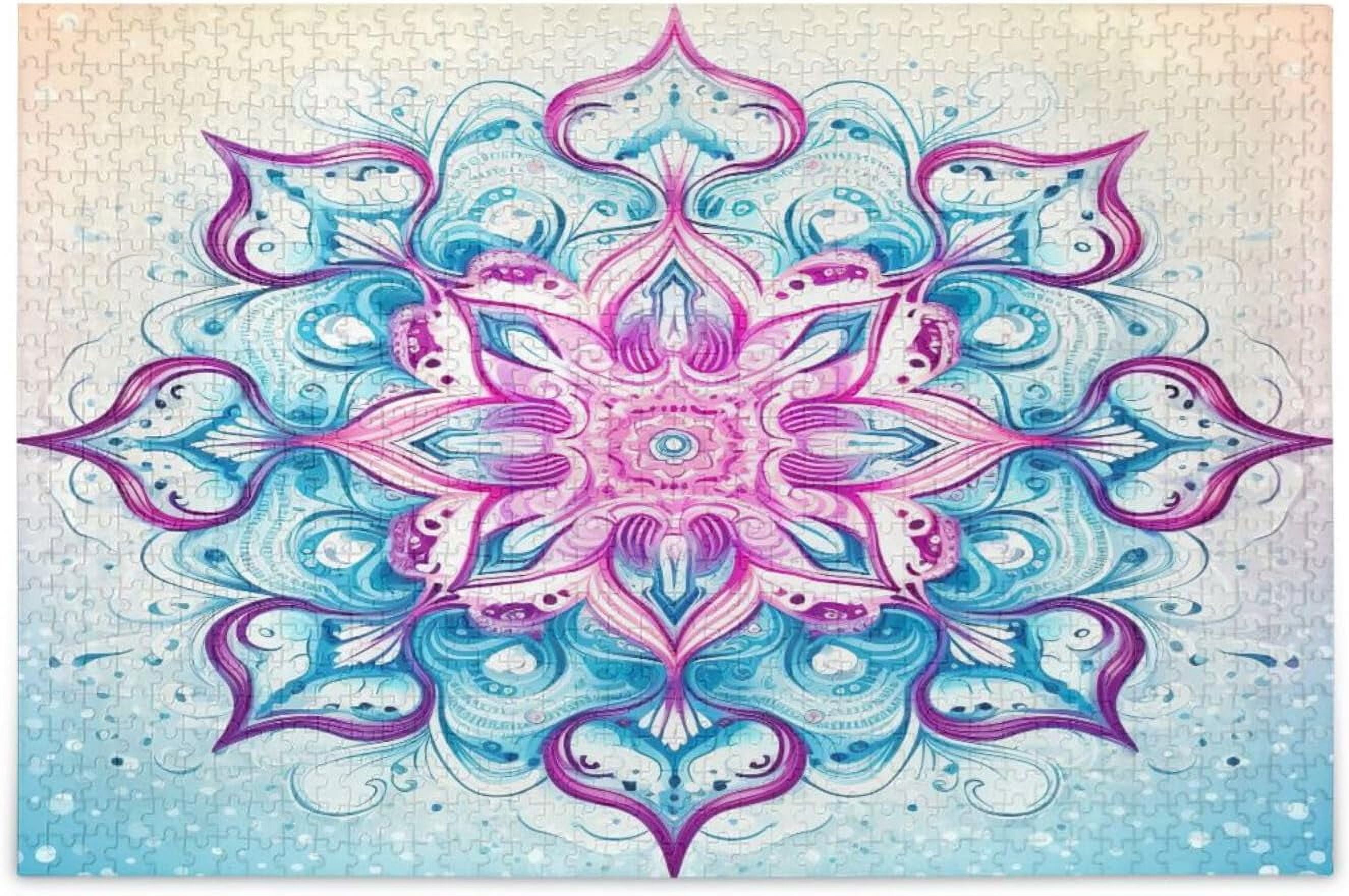 Dreamtimes Mandela Pattern Puzzles for Adults 500 Pieces, Adults and ...