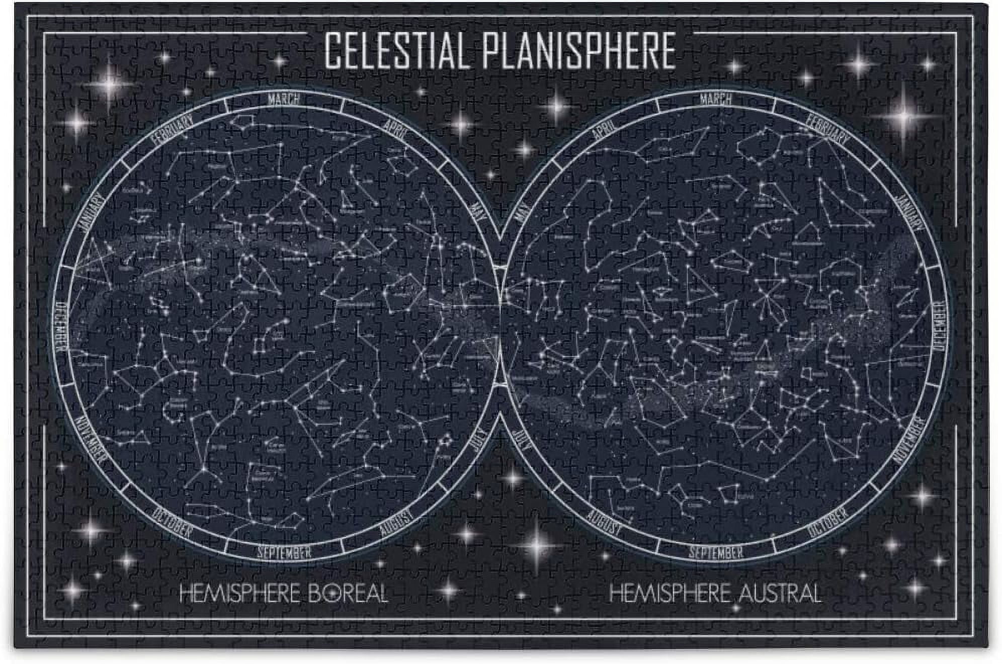 Dreamtimes Map of The Celestial Planisphere and The Constellations ...