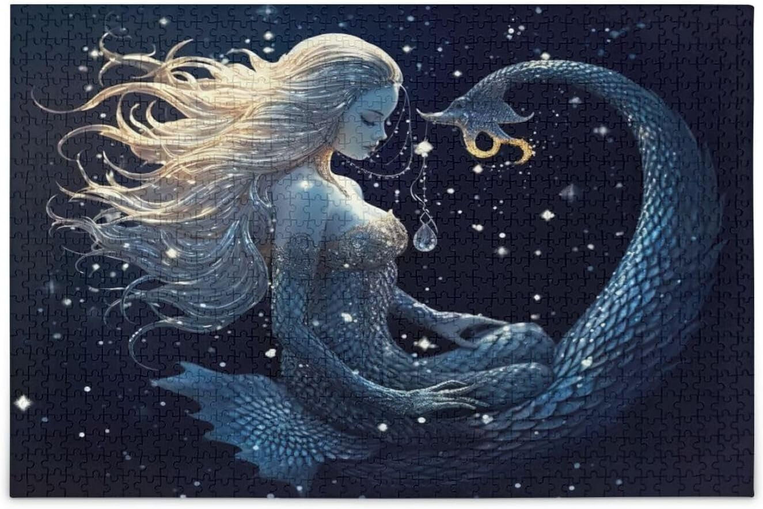 Dreamtimes Mermaid Puzzles for Adults 500 Pieces, Adults and Kids ...