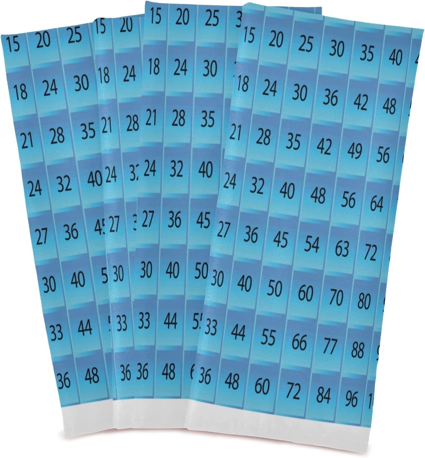 Dreamtimes Multiplication Table Math Blue Kitchen Towels Dish Bar Tea ...