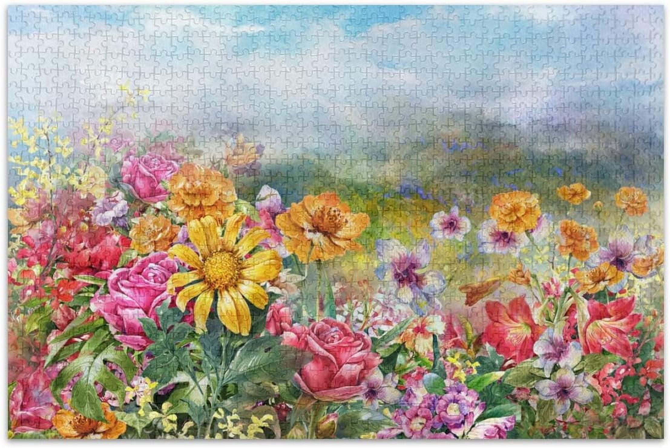 Dreamtimes Oil Painting Jigsaw Puzzles 1000 Piece for Adults Large ...