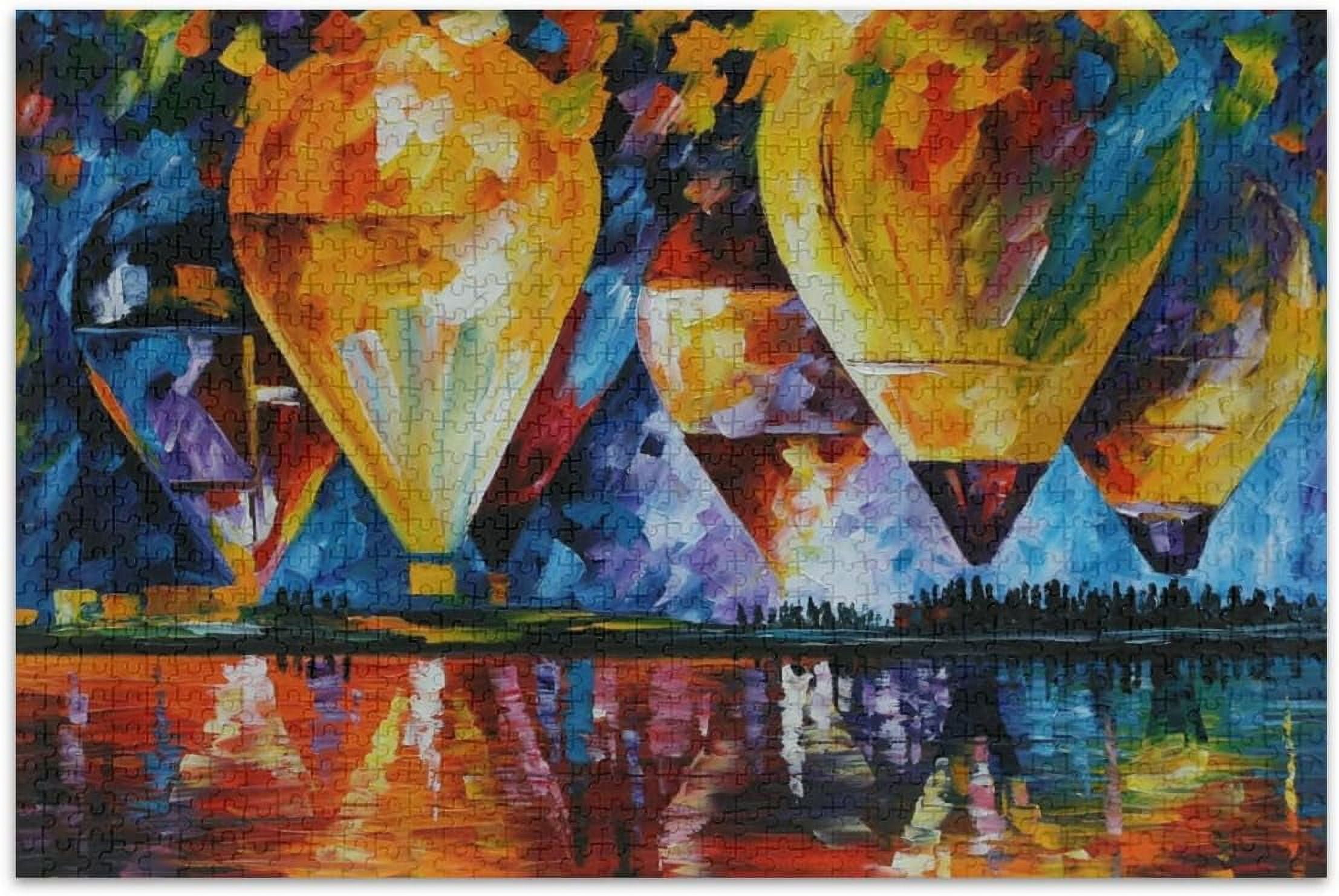 Dreamtimes Oil Painting Jigsaw Puzzles 1000 Piece for Adults Large ...