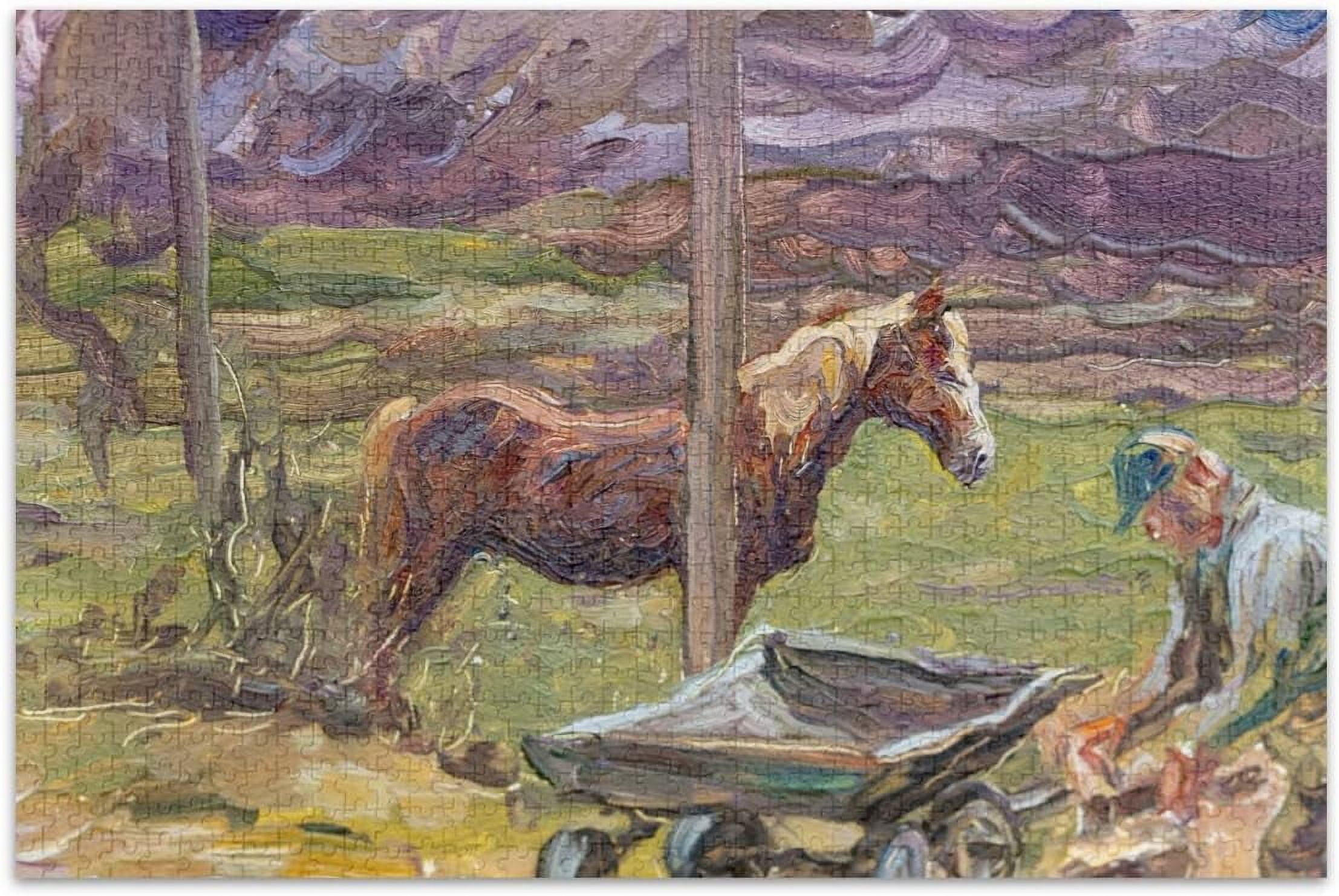 Dreamtimes Oil Painting Jigsaw Puzzles 1000 Piece for Adults Large ...