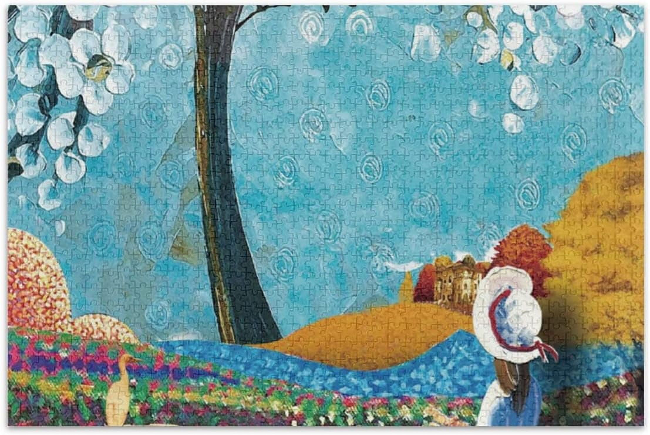 Dreamtimes Oil Painting Jigsaw Puzzles 1000 Piece for Adults Large ...