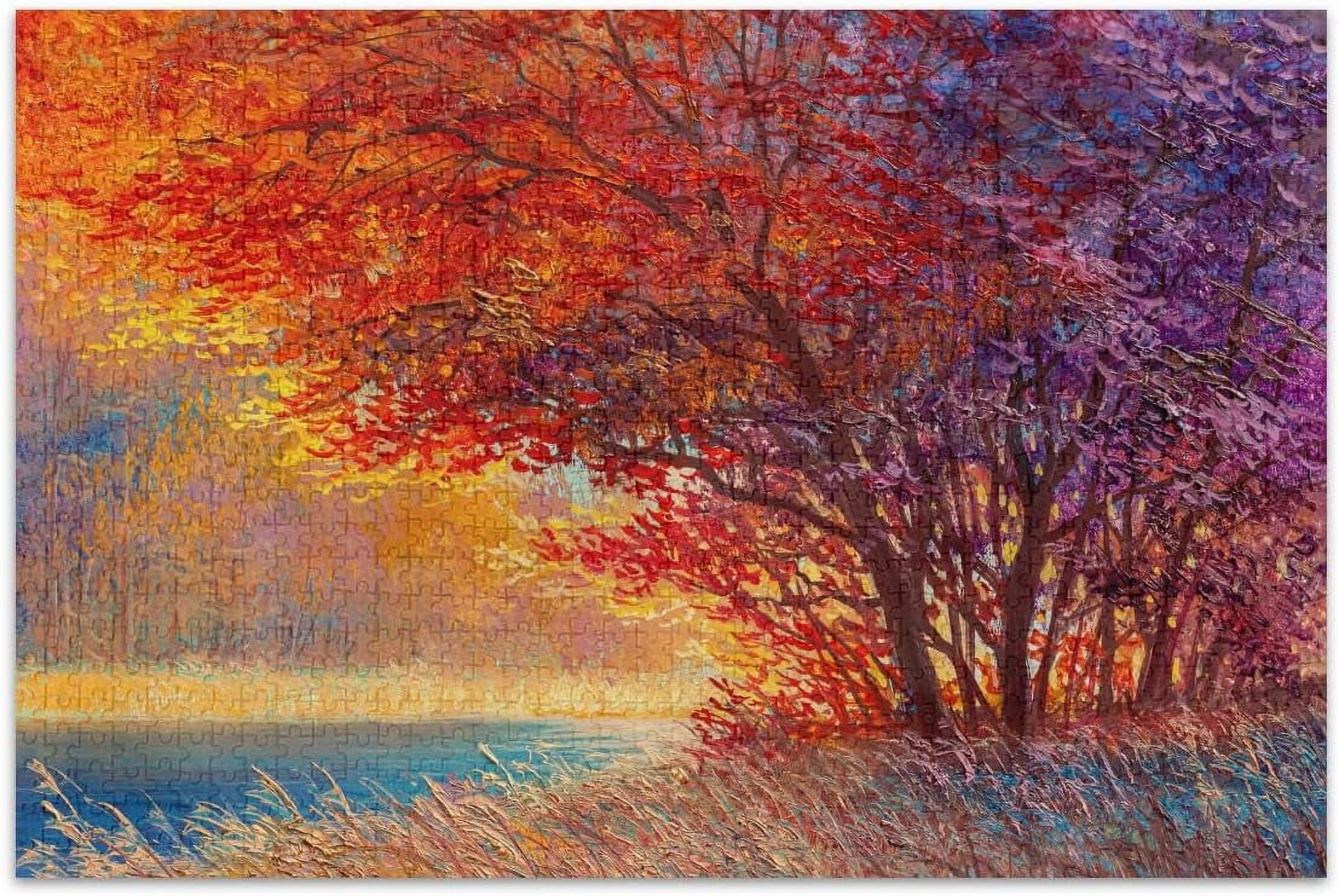 Dreamtimes Oil Painting Jigsaw Puzzles 1000 Piece for Adults Large ...