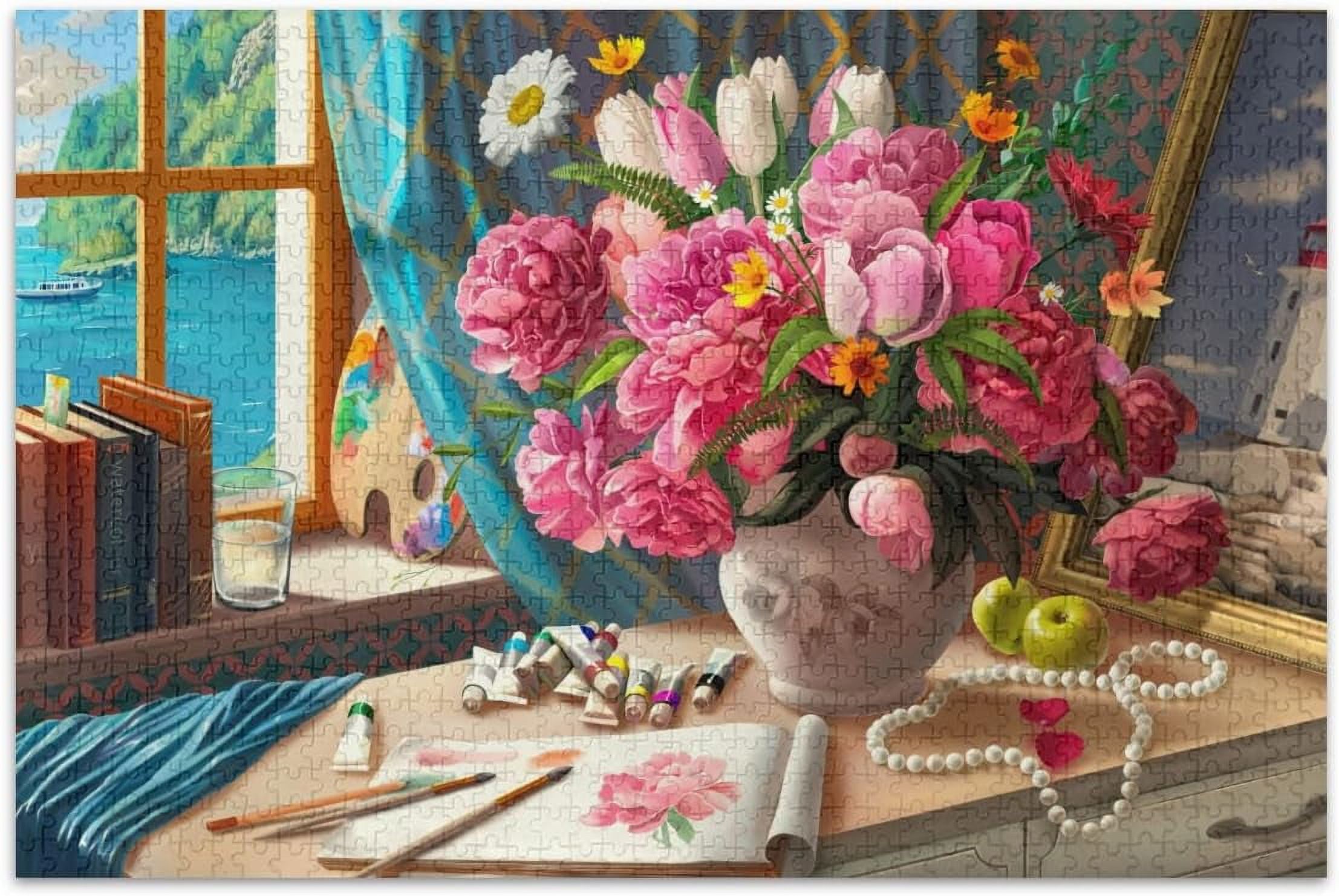 Dreamtimes Oil Painting Jigsaw Puzzles 500 Piece for Adults Large ...