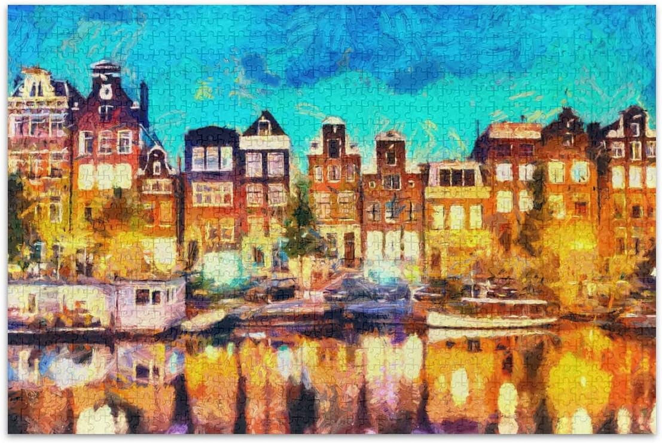Dreamtimes Oil Painting Jigsaw Puzzles 500 Piece for Adults Large ...
