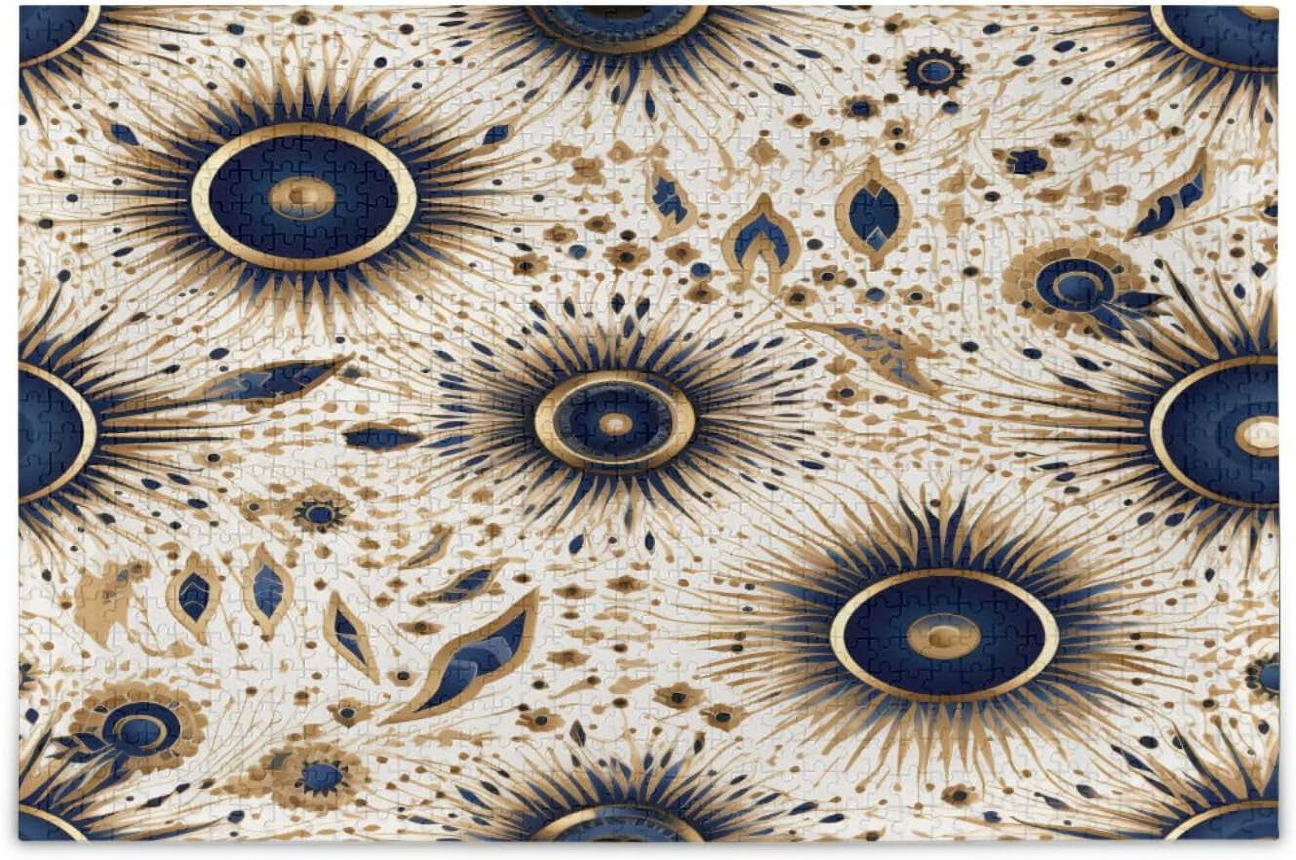 Dreamtimes Original Monochrome_Pattern Puzzles for Adults 500 Piece ...