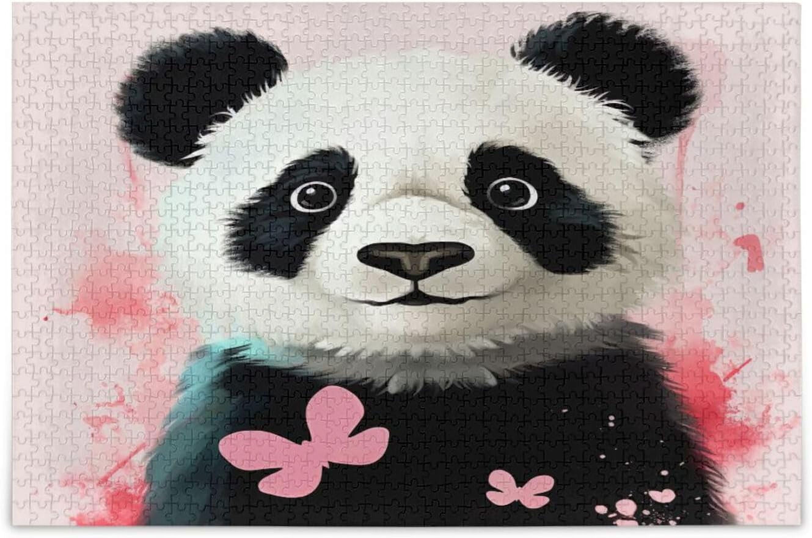 Dreamtimes Panda Wooden Jigsaw Puzzles Intellectual Entertainment ...